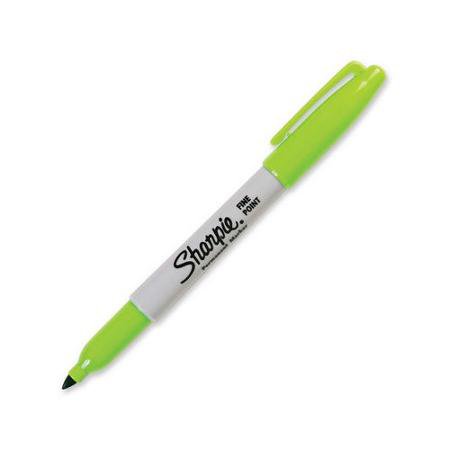 Sharpie Fine Point Permanent Marker, Lime - Shop Markers at H-E-B