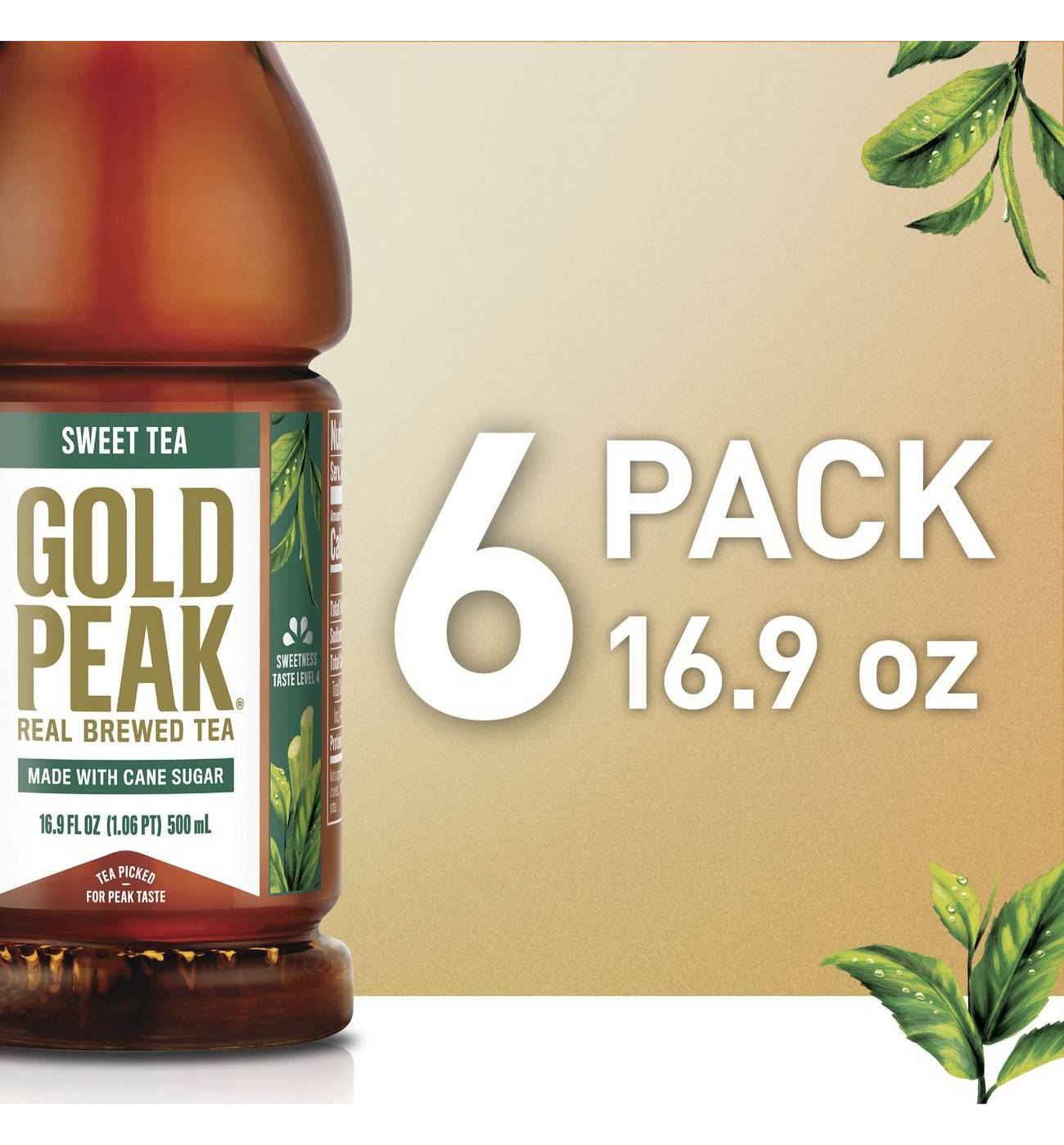 Gold Peak Sweetened Black Iced Tea Drink - Shop Tea at H-E-B