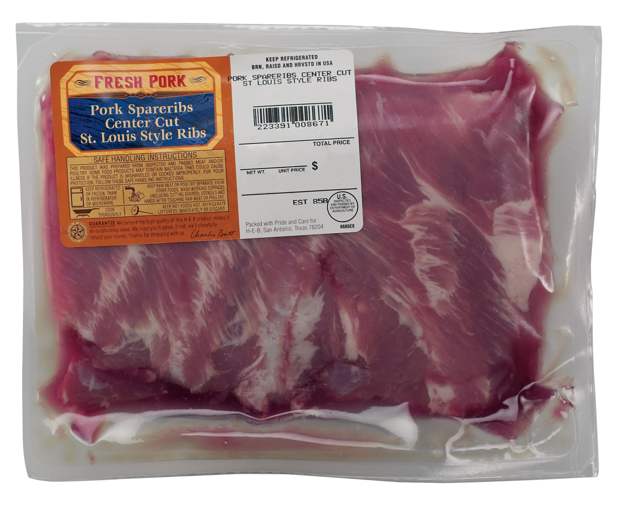H-E-B Center Cut St. Louis Ribs - Shop Pork at H-E-B