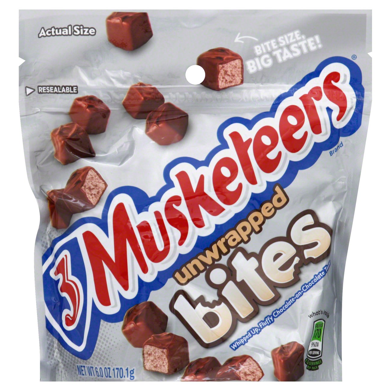 3 Musketeers Unwrapped Bites - Shop Snacks & Candy at H-E-B