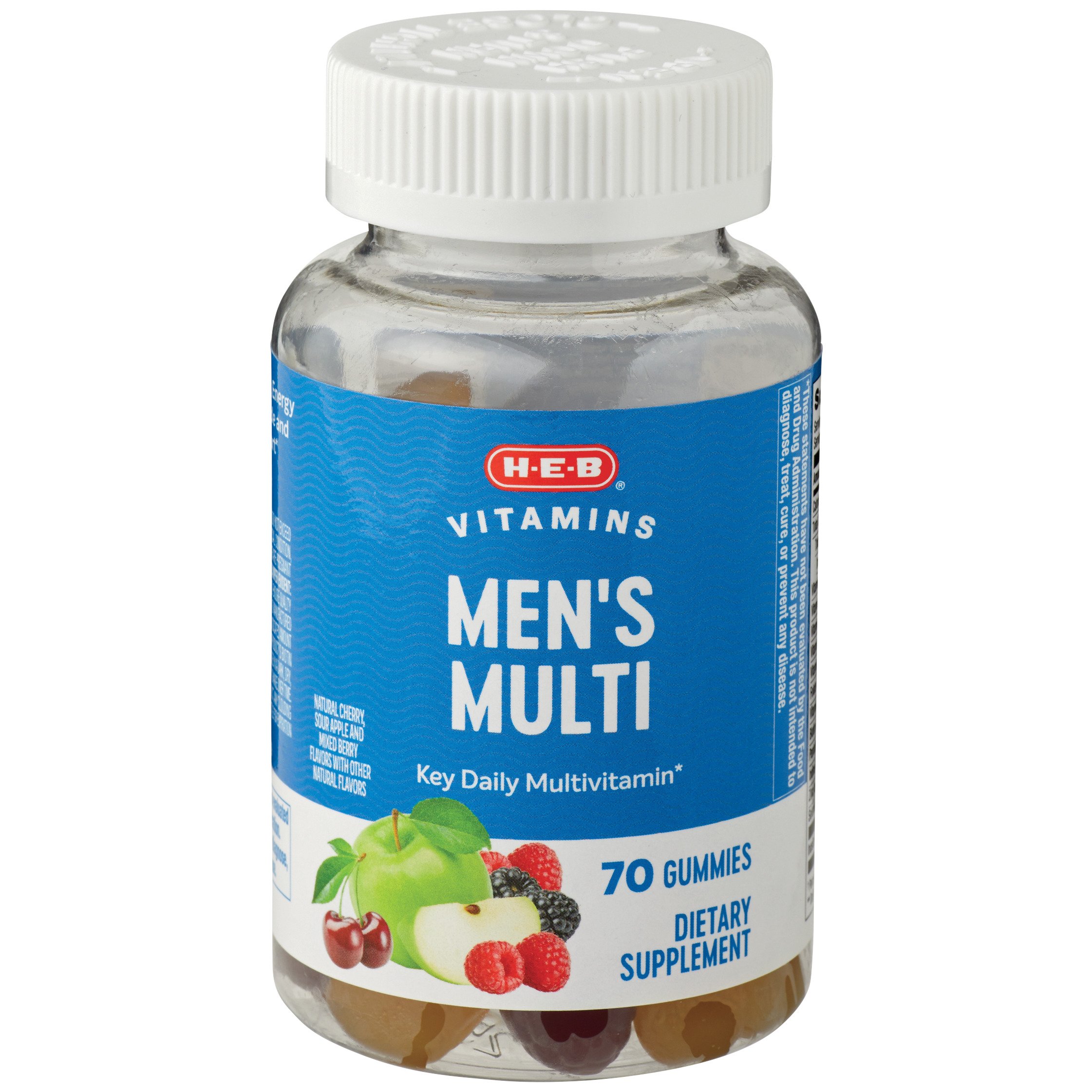 H-E-B Vitamins Men's Multivitamin Gummies - Shop Vitamins & Supplements ...