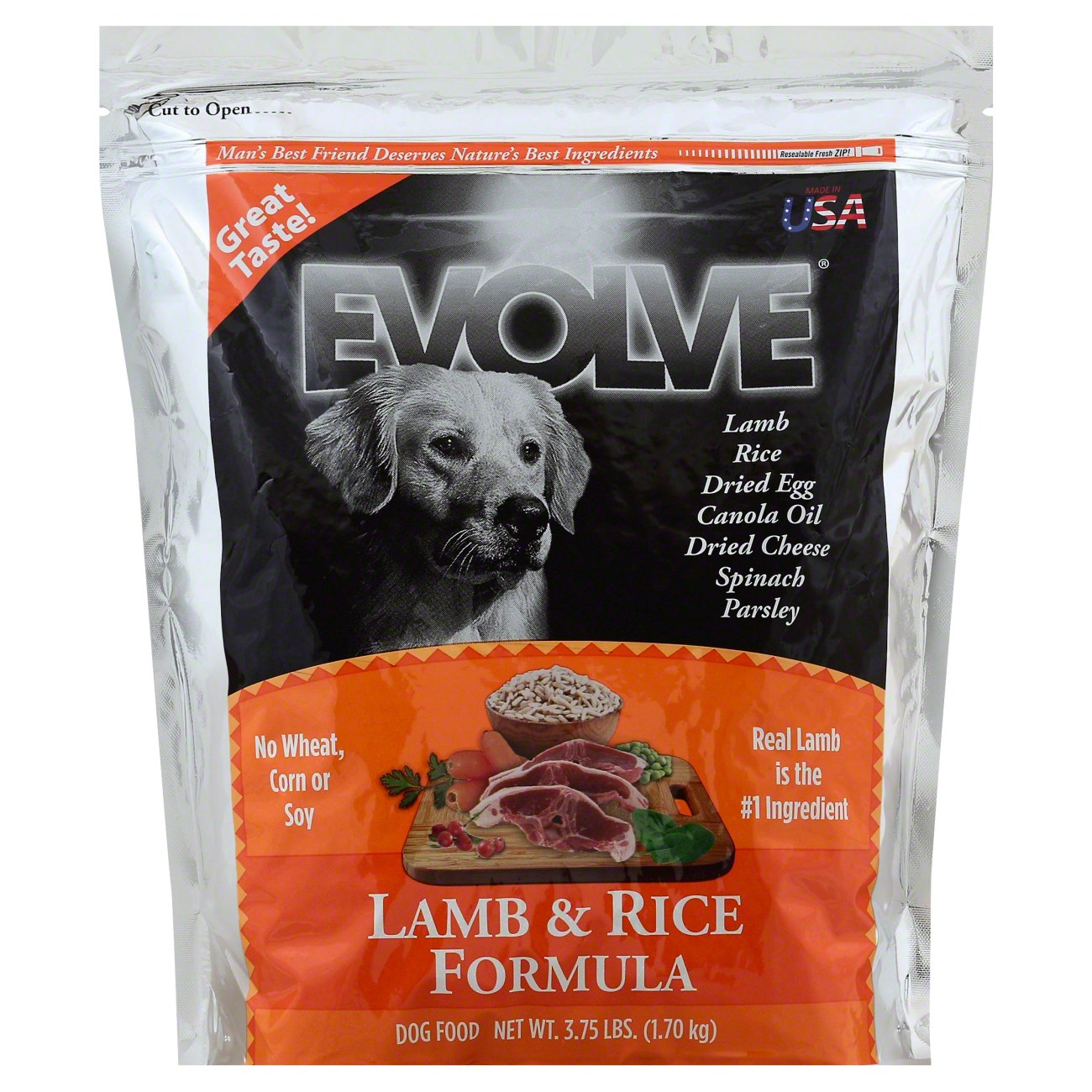 Evolve Adult Lamb and Rice Maintenance Formula - Shop Dogs at H-E-B