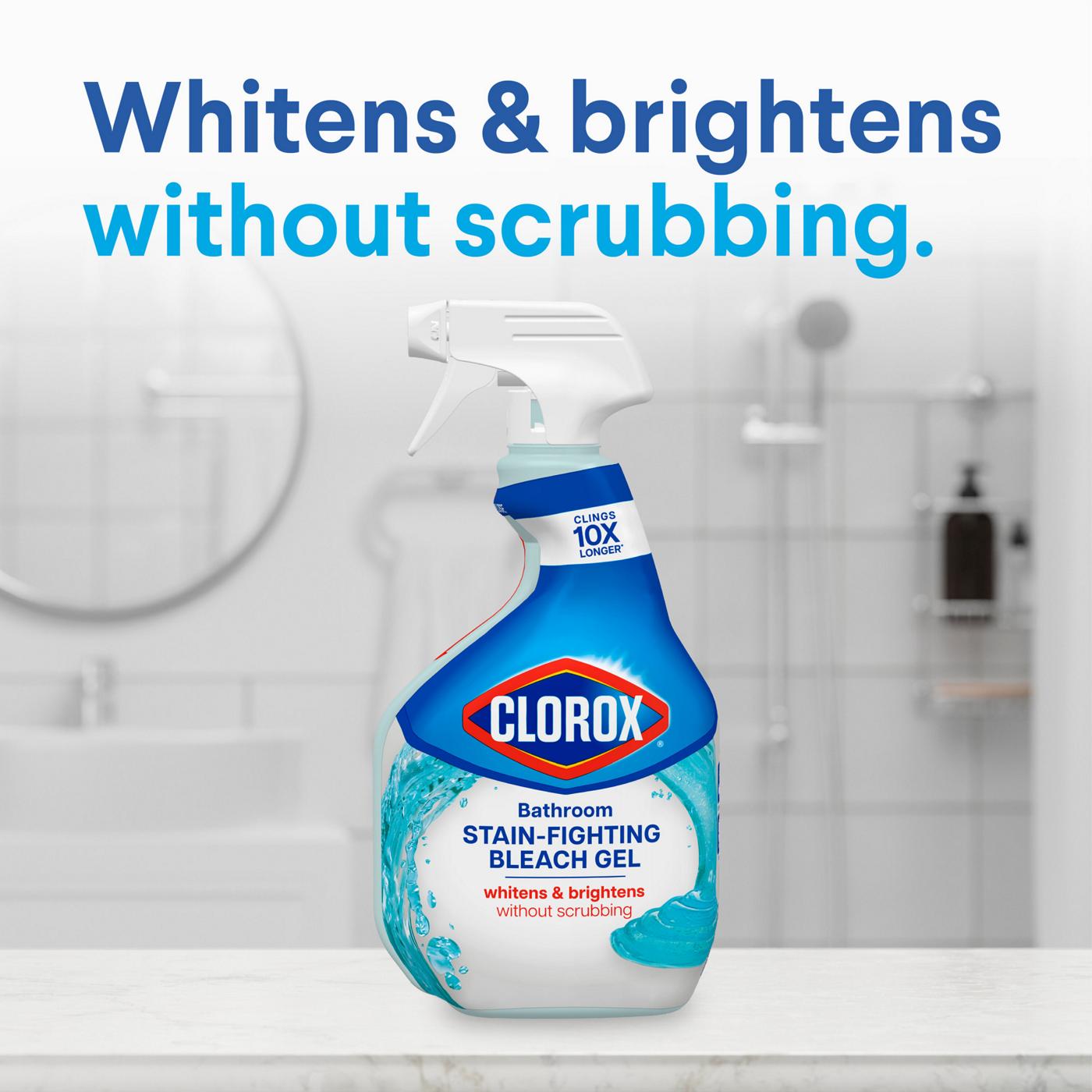 Clorox Bathroom Stain-Fighting Bleach Gel - Shop All purpose cleaners ...