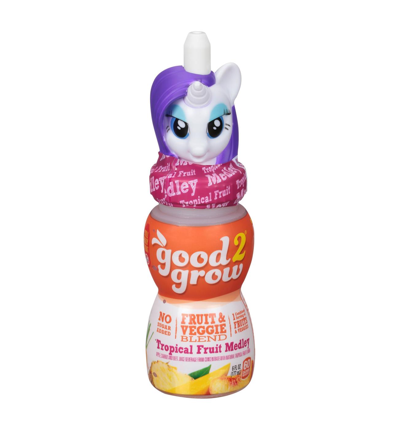 good2grow Tropical Fruit Medley and Veggie Blend Single Serve ...