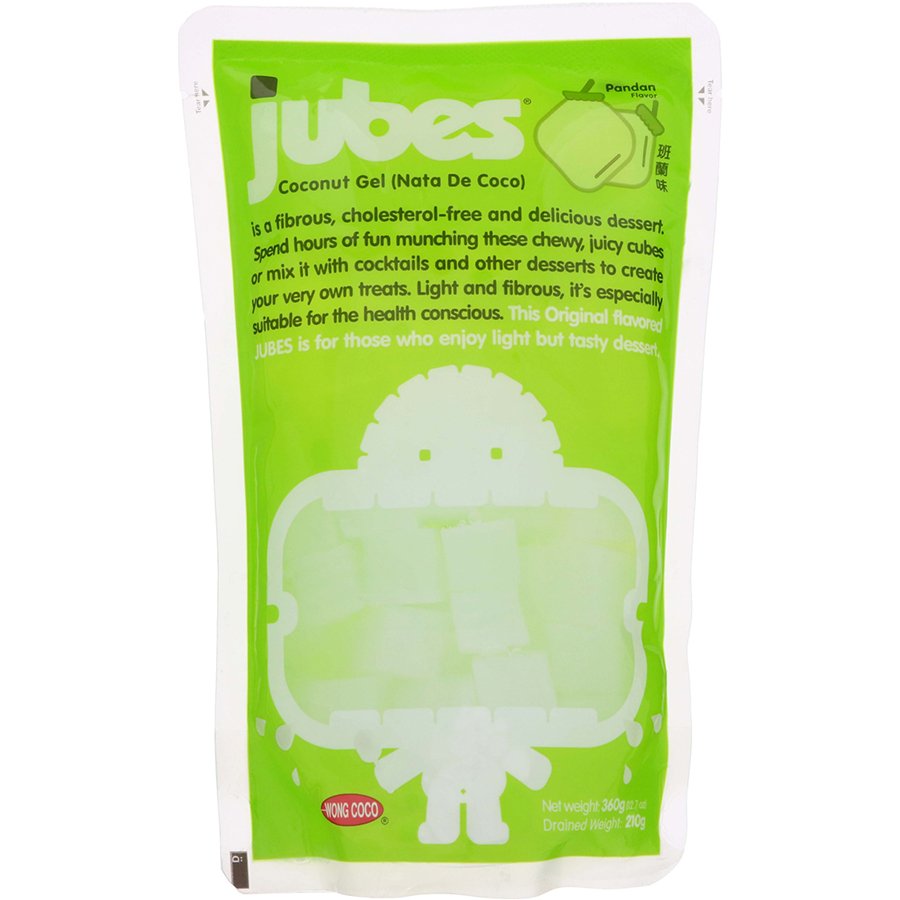 Jubes Nata De Coco Pandan Flavor - Shop Candy at H-E-B