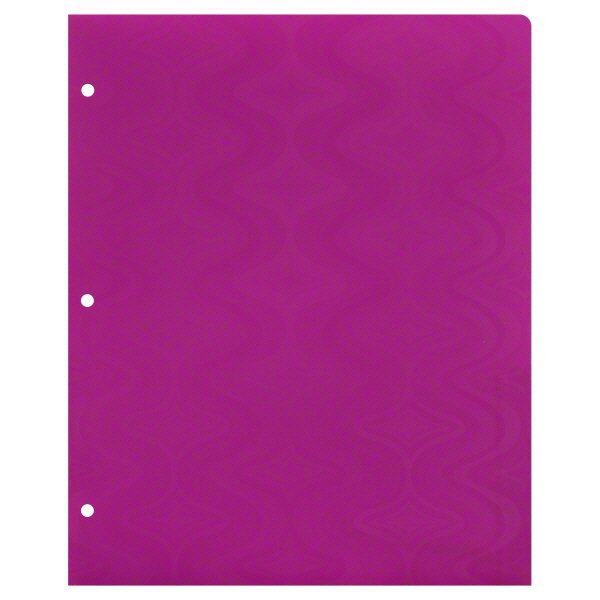 Continental Accessory Groovy Portfolio with Prongs, Colors May Vary ...