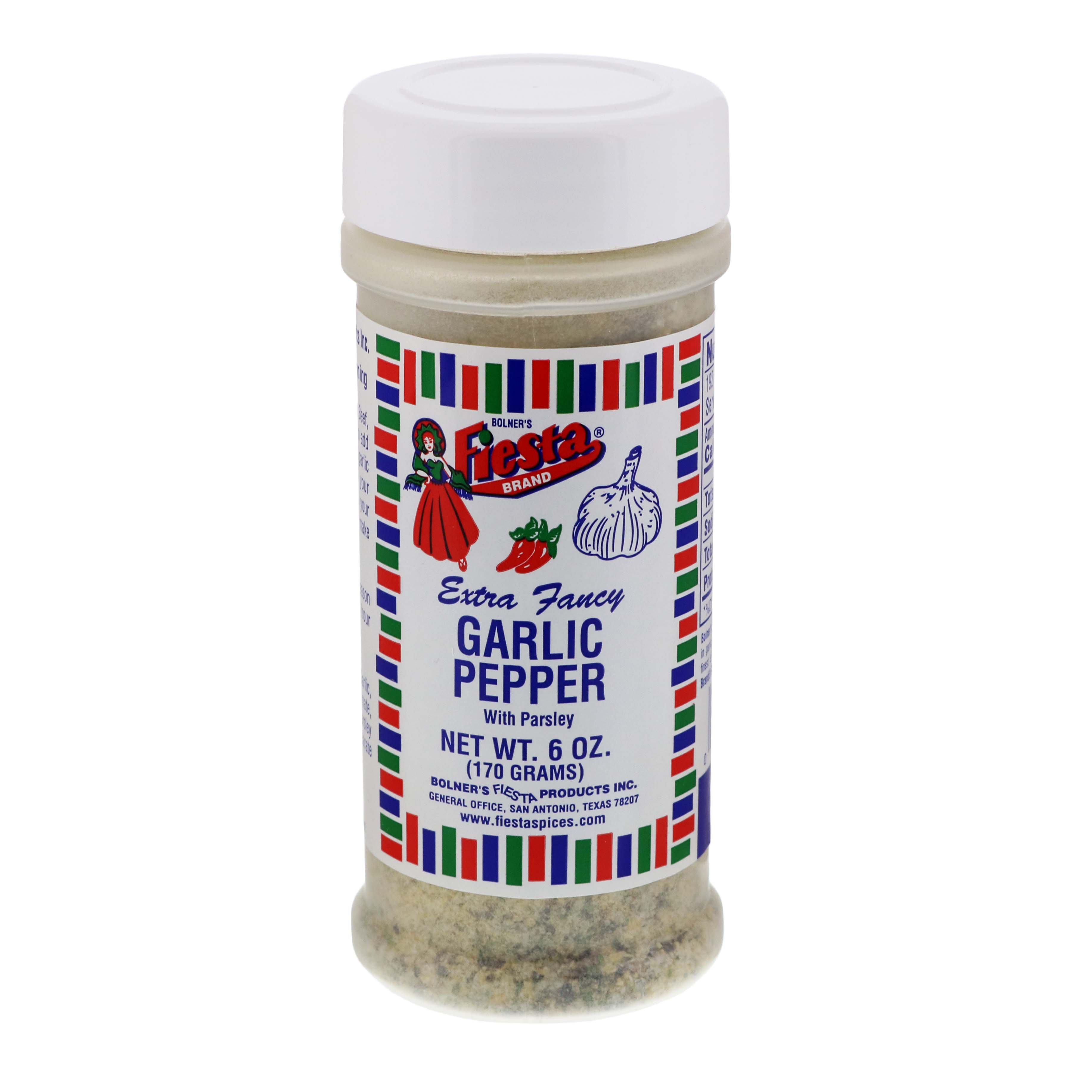 Bolner's Fiesta Garlic Pepper - Shop Herbs & Spices at H-E-B