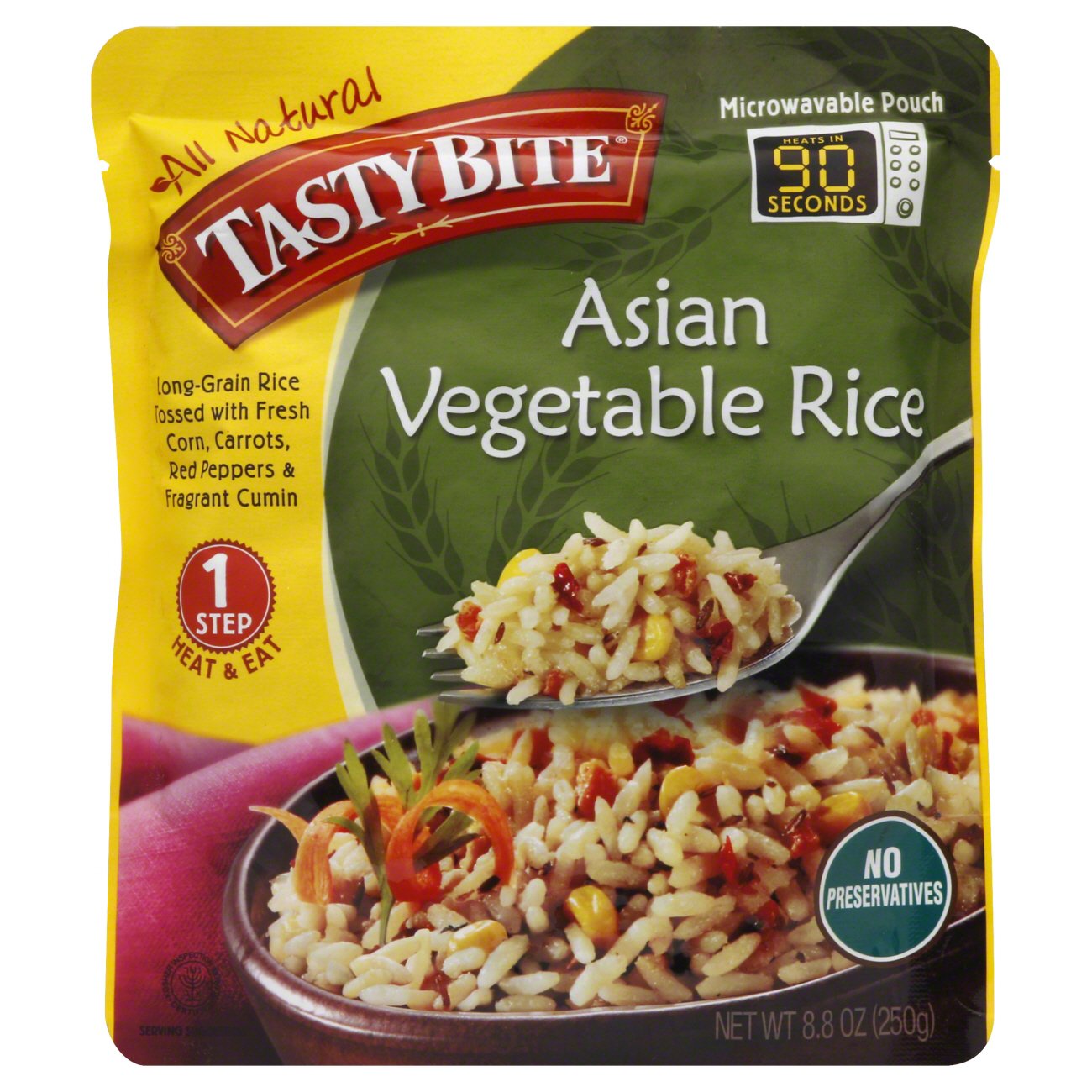 Tasty Bite Asian Vegetable Rice - Shop Pasta & Rice at H-E-B