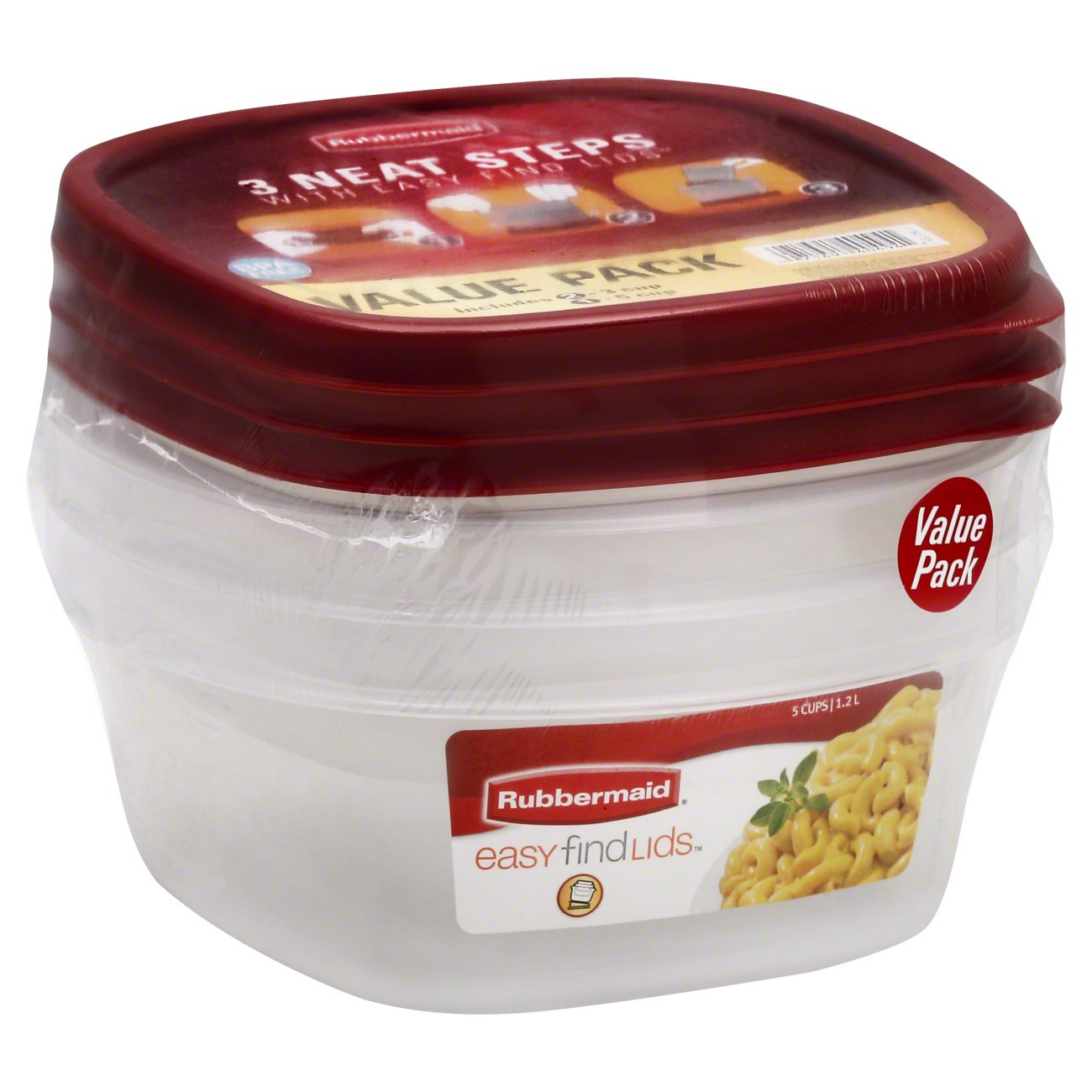 Rubbermaid Easy Find Lids Assorted Containers & Lid Value Pack - Shop ...