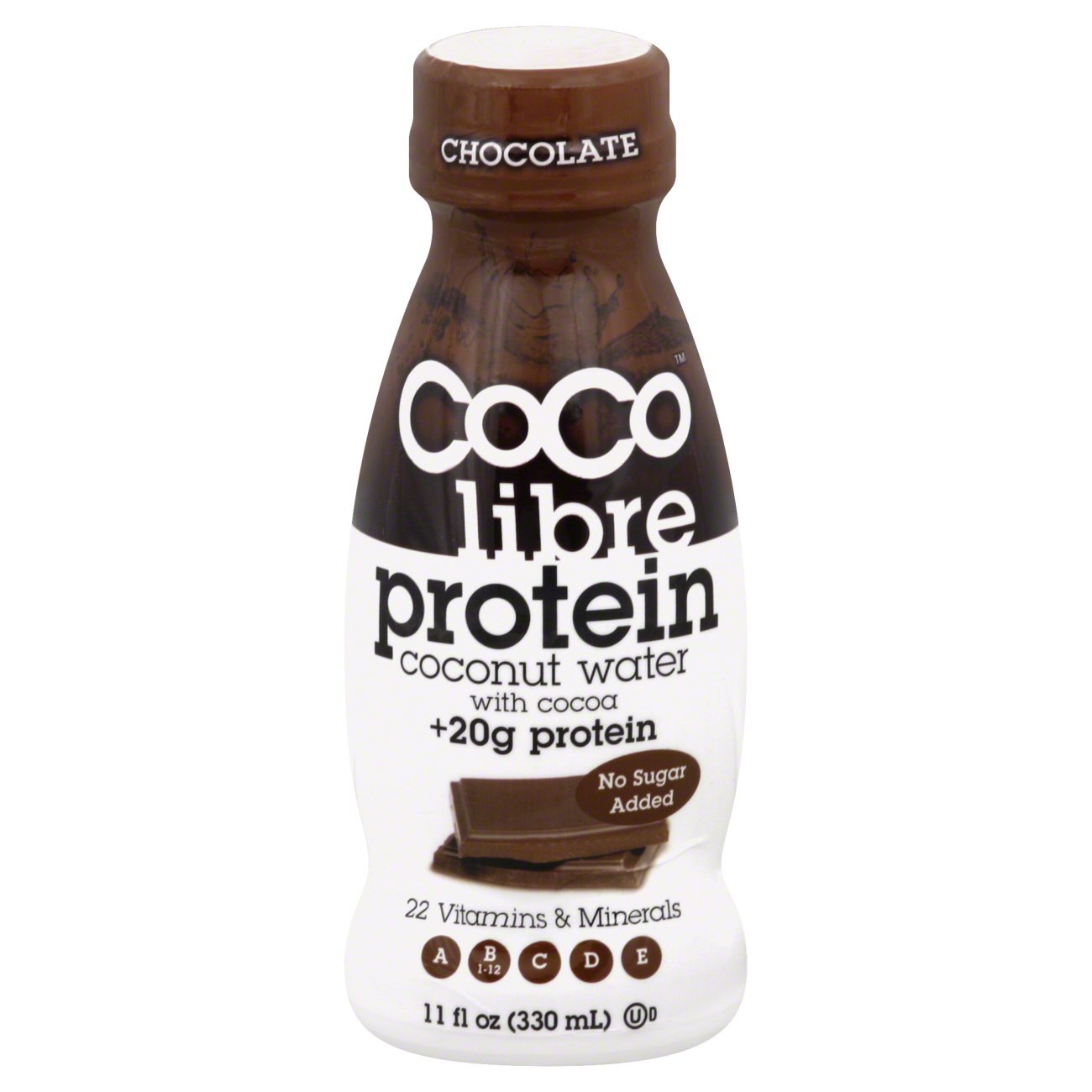 Coco Libre Chocolate Protein Coconut Water - Shop Coconut water at H-E-B