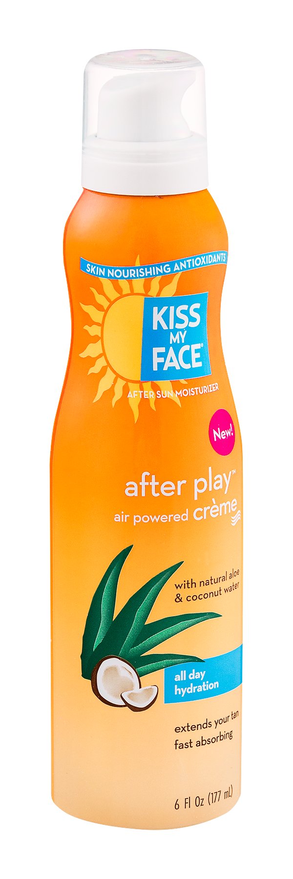 Kiss My Face Afterplay Moisturizer Continuous Spray - Shop Sunscreen ...