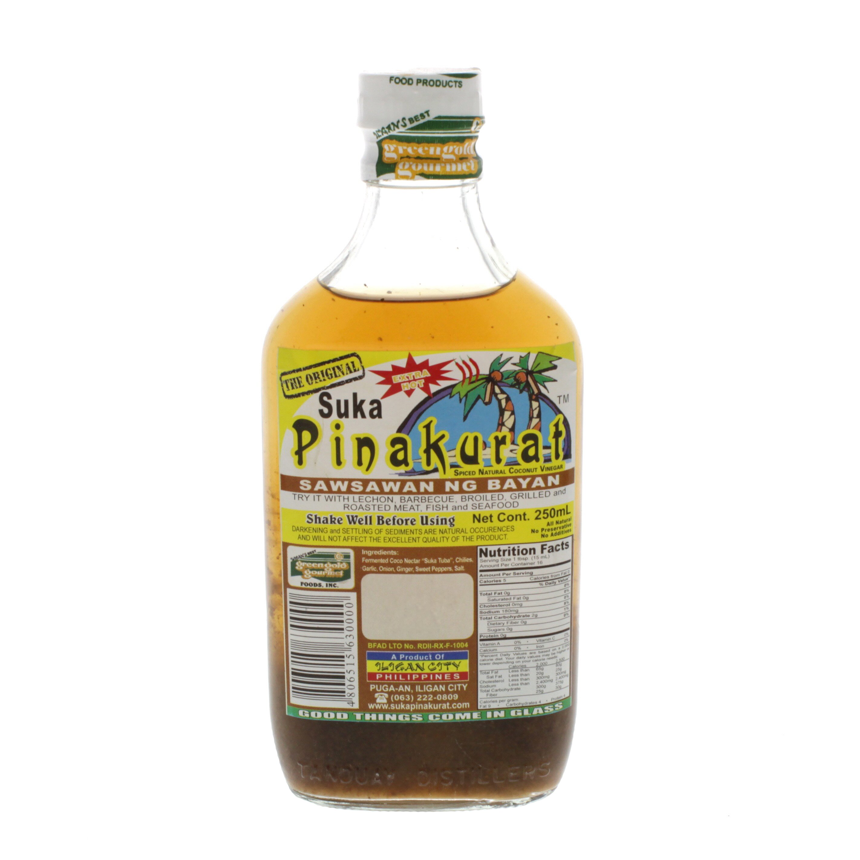 Suka Pinakurat Spiced Natural Coconut Vinegar Extra Hot - Shop Hot ...