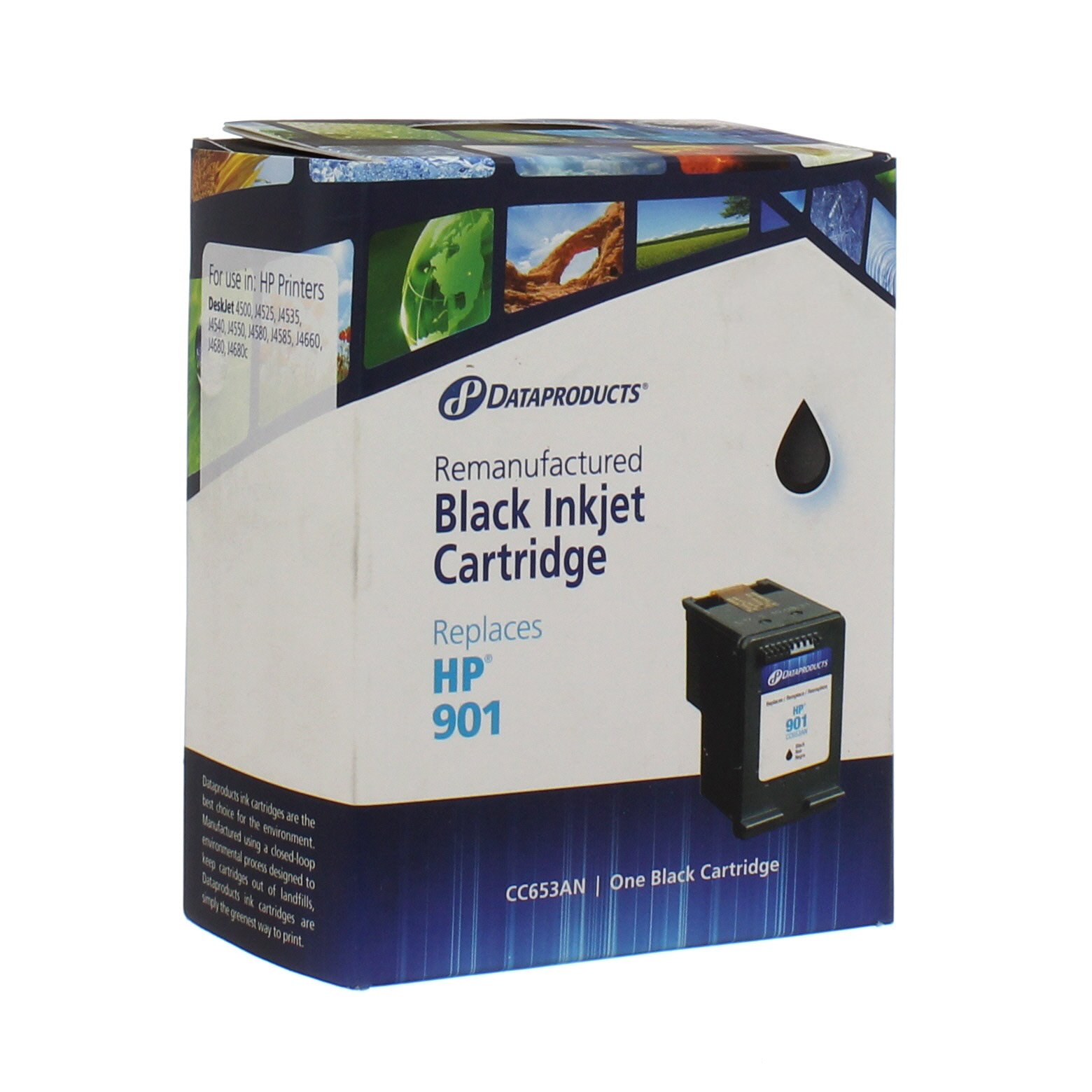 Dataproducts Remanufactured HP 901 Black Ink Printer Cartridge - Shop ...