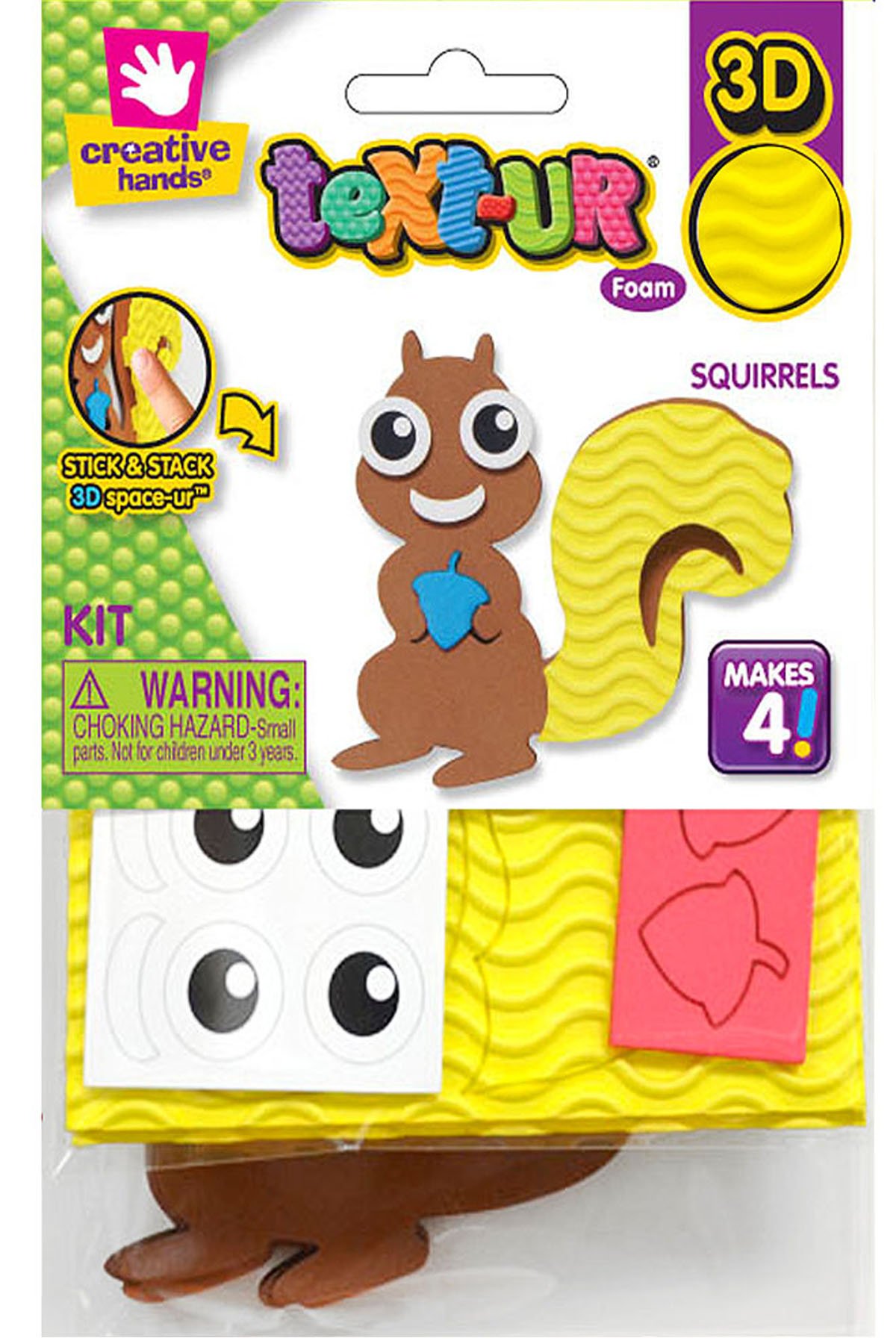 Creative Hands Text-Ur Foam, Squirrel - Shop Kits at H-E-B