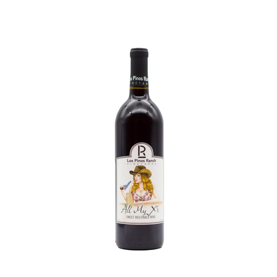 Los Pinos Ranch Vineyards All My X's Sweet Red Table Wine - Shop Wine ...