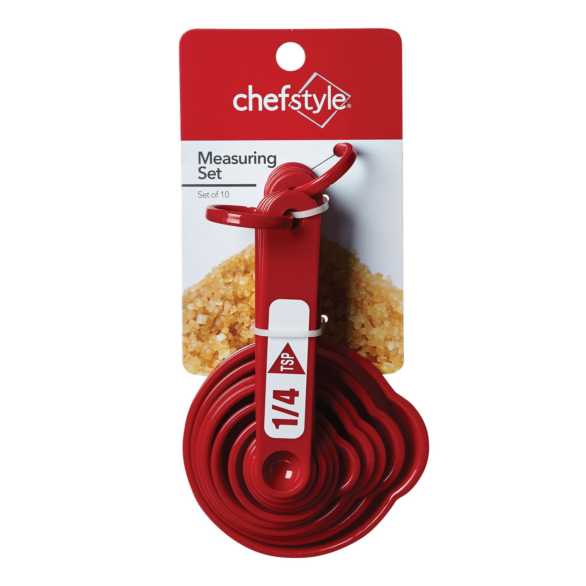 chefstyle Measuring Set - Red - Shop Utensils & gadgets at H-E-B