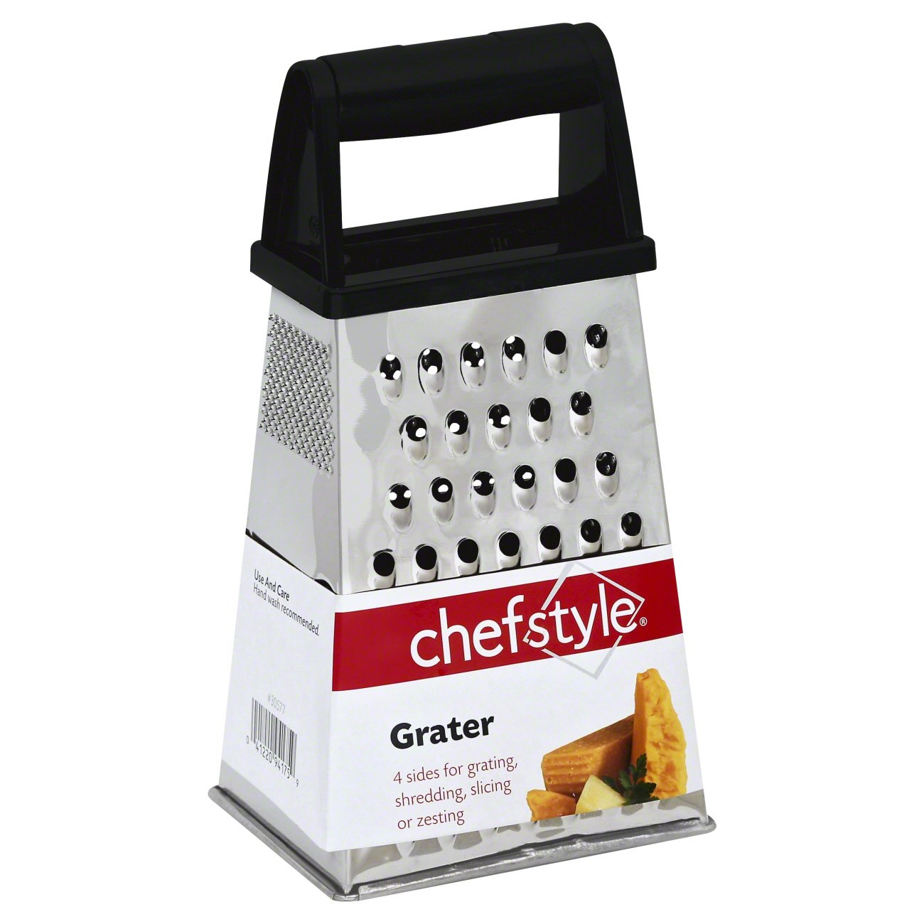 chefstyle Stainless Steel Grater Box with Handle - Shop Utensils ...