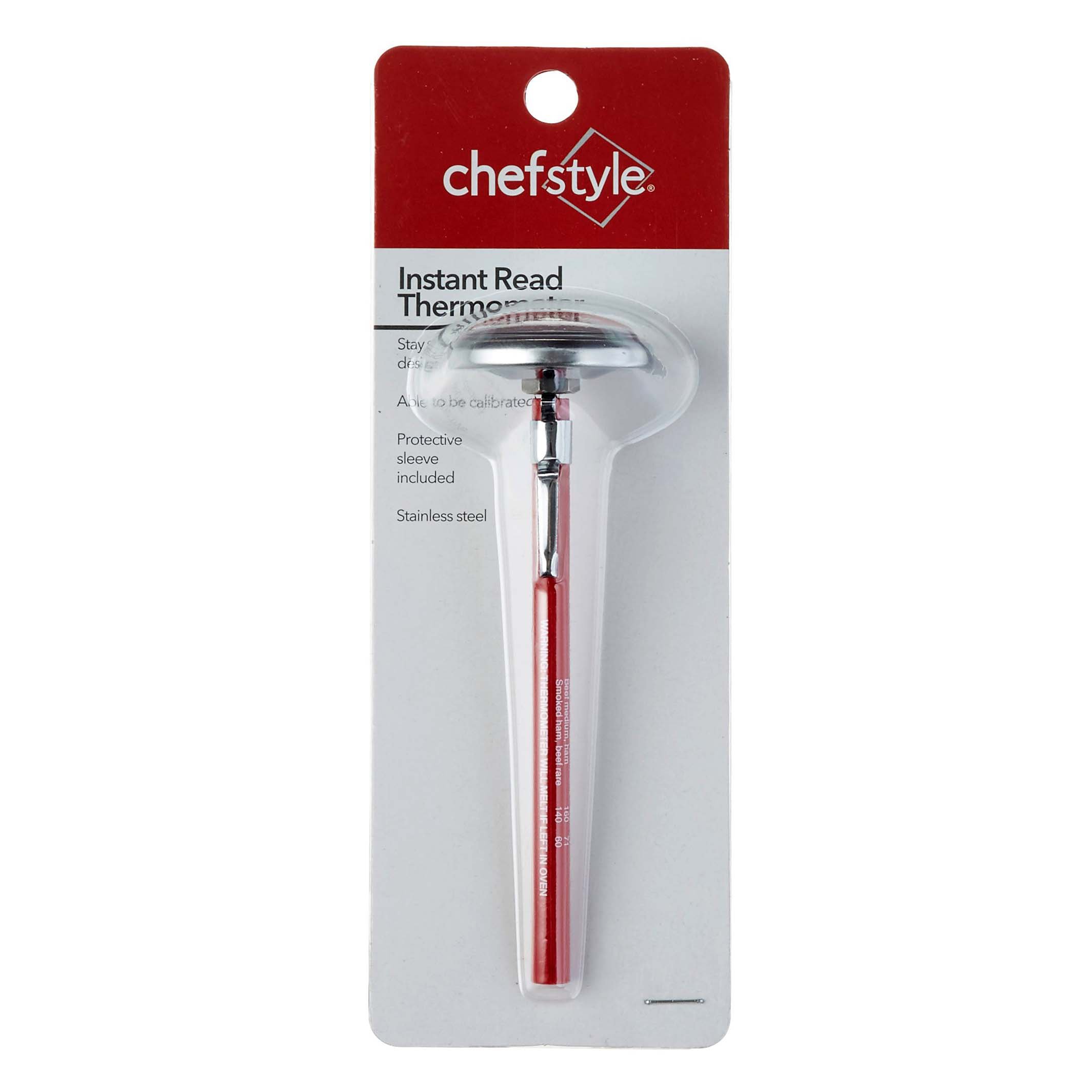 chefstyle Stainless Steel Instant Read Thermometer - Shop Utensils ...
