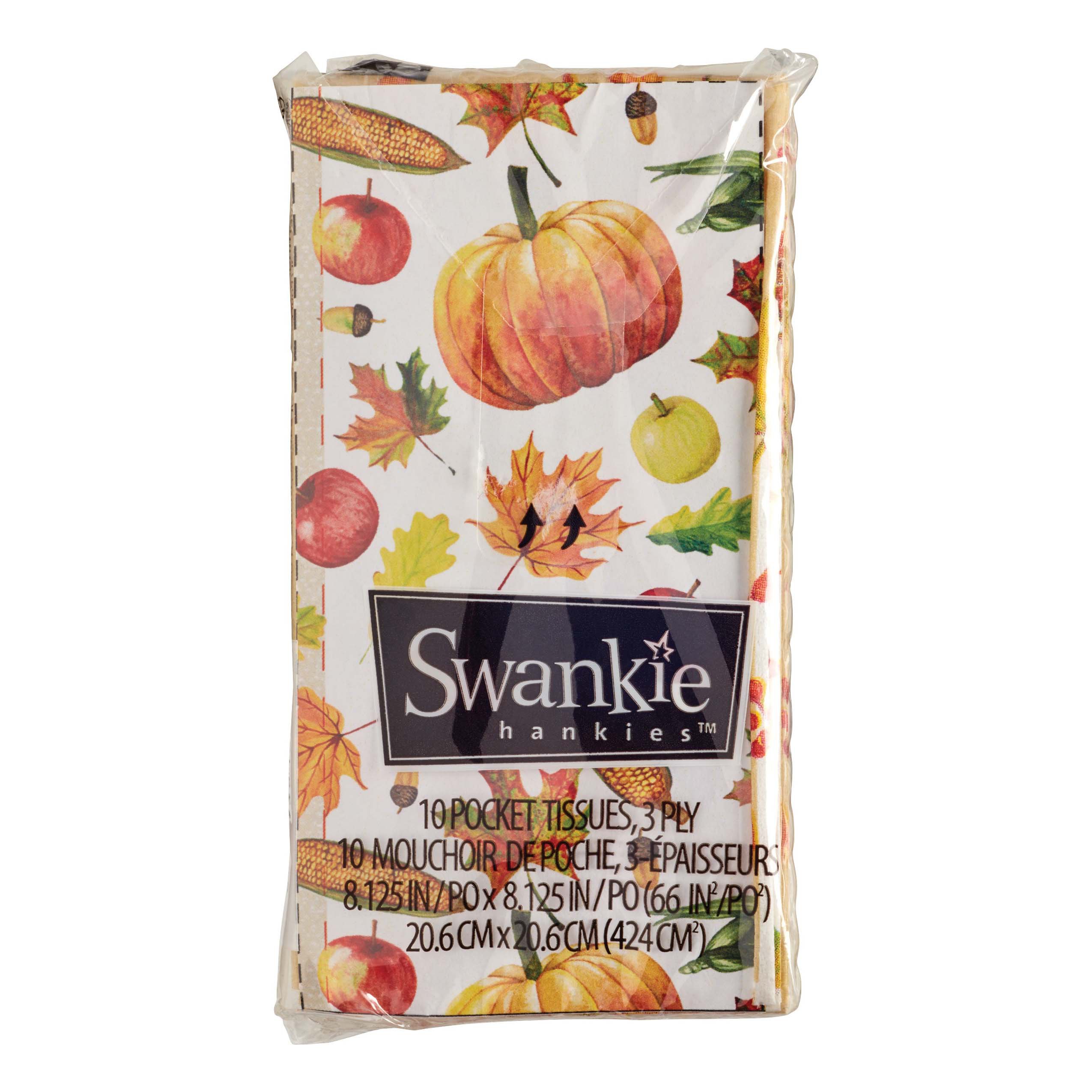 Creative Converting Harvest Blessings Swankie Hankies, 3 Ply Pocket ...