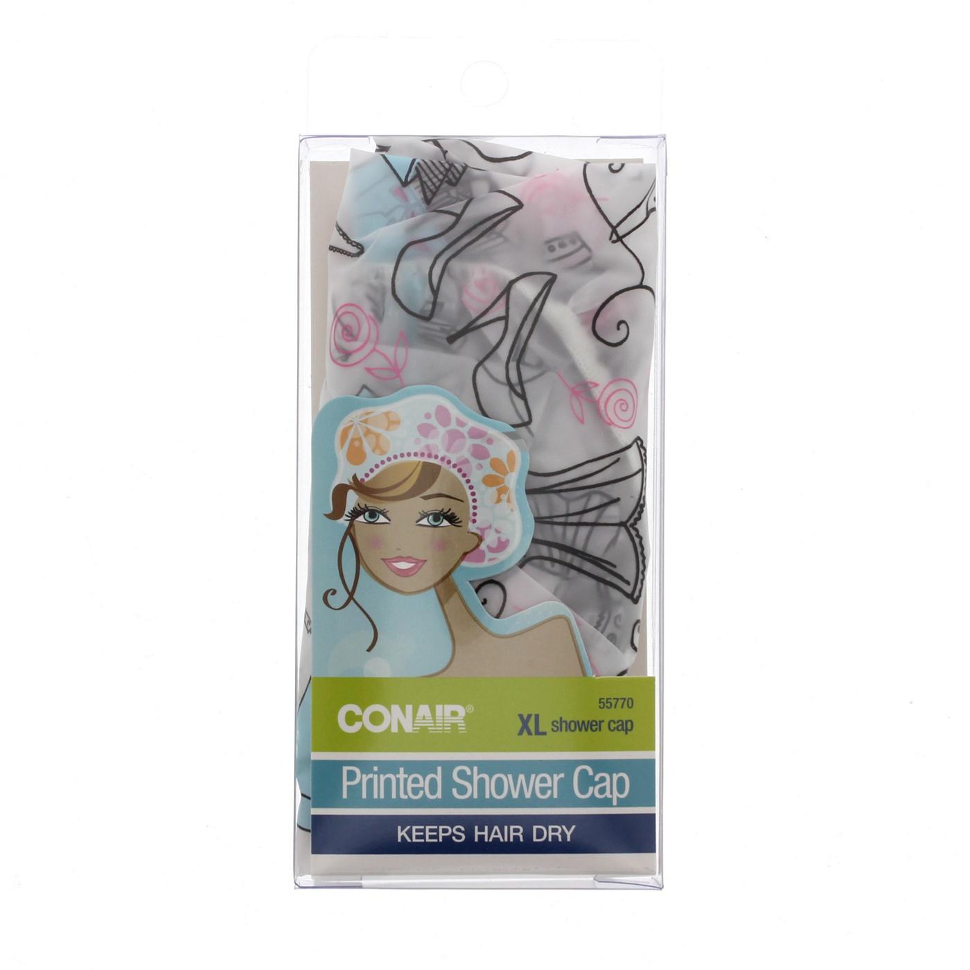 Conair Printed Shower Cap - Colors & Designs May Vary - Shop Hair ...