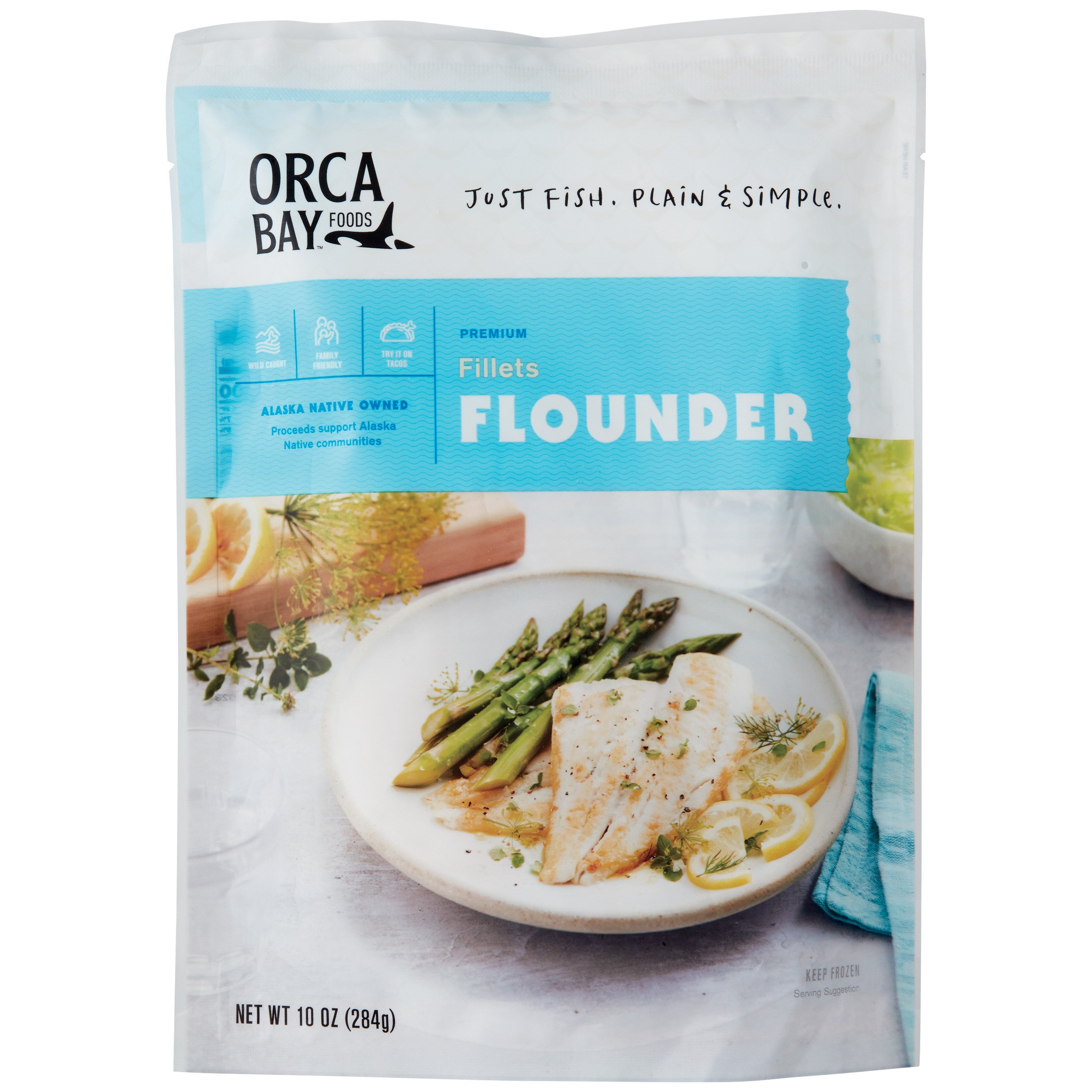 Orca Bay Wild Caught Flounder - Shop Fish at H-E-B
