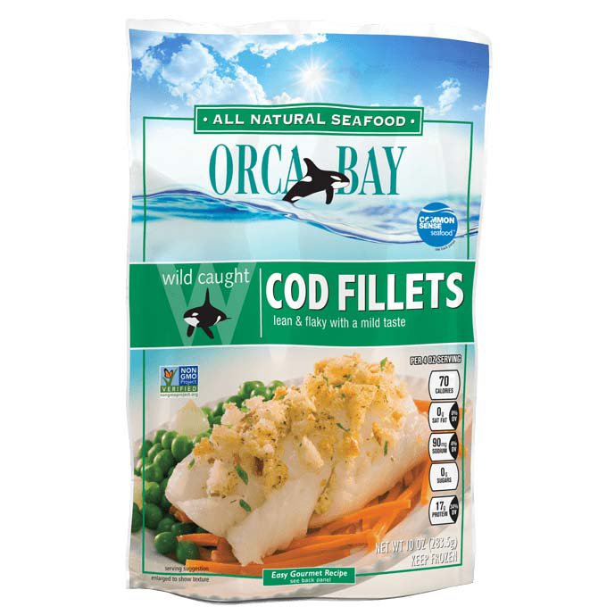 Orca Bay Wild Caught Cod Fillets - Shop Fish at H-E-B