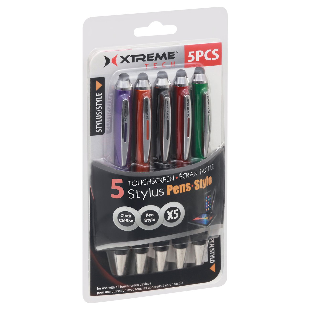 Xtreme Touchscreen Stylus Pens, Value Pack Assorted Colors - Shop Styli ...