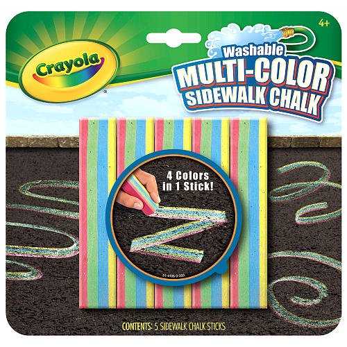 Crayola Washable Multi-Color Sidewalk Chalk - Shop Chalk at H-E-B