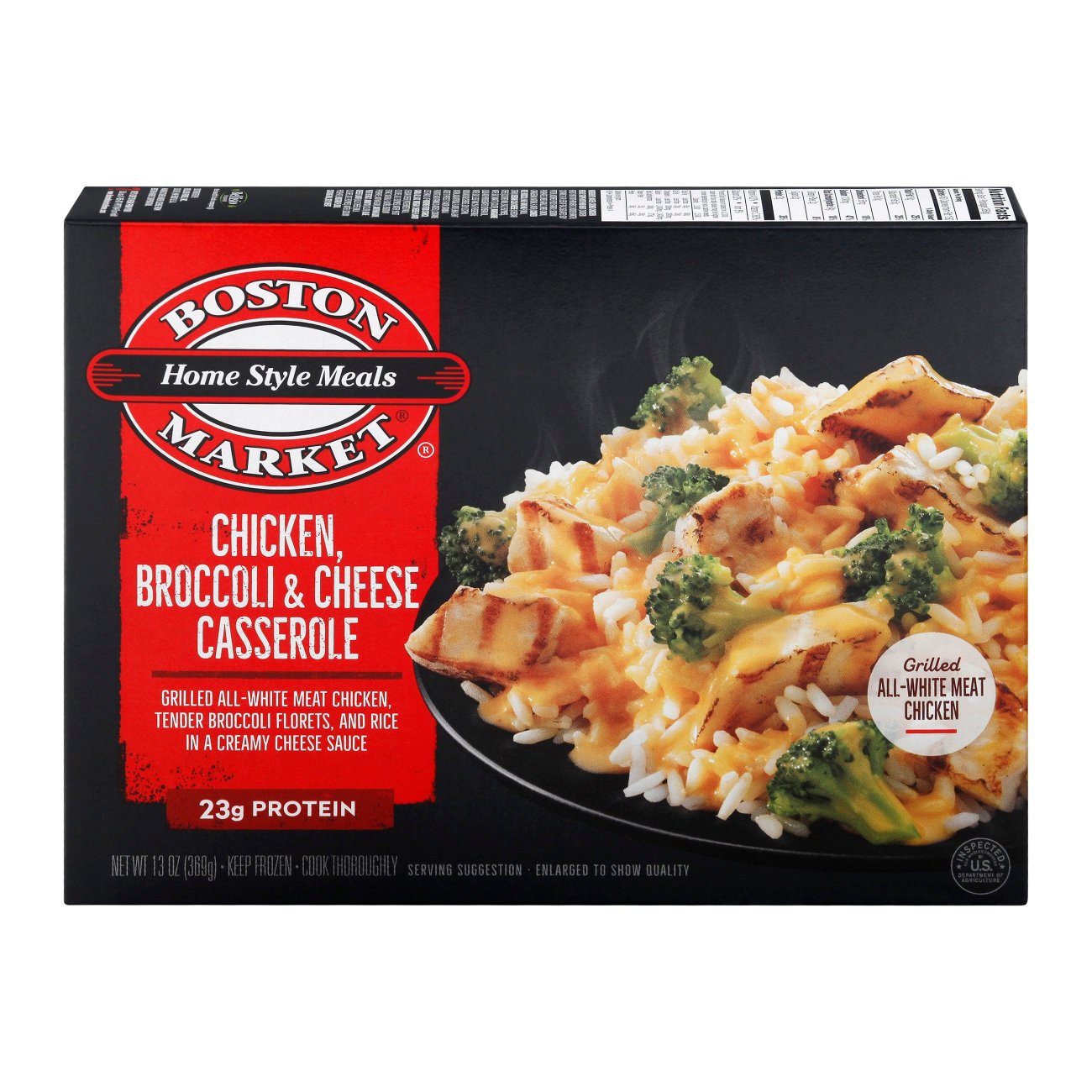 Boston Market Homestyle Meals Chicken Broccoli & Cheese Casserole ...