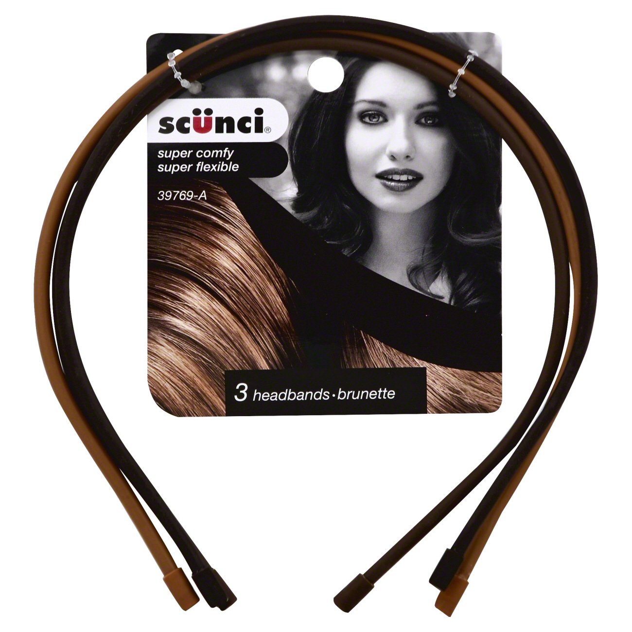 Scunci Color Match Evo Covered Headbands Brunette - Shop at H-E-B