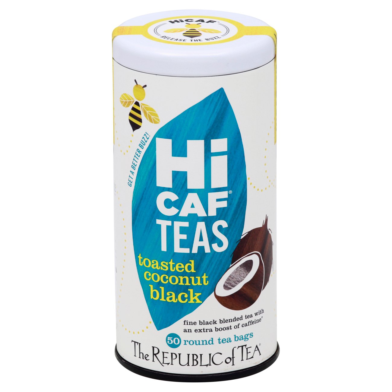 The Republic of Tea Hi Caf Toasted Coconut Black Tea - Shop Tea at H-E-B