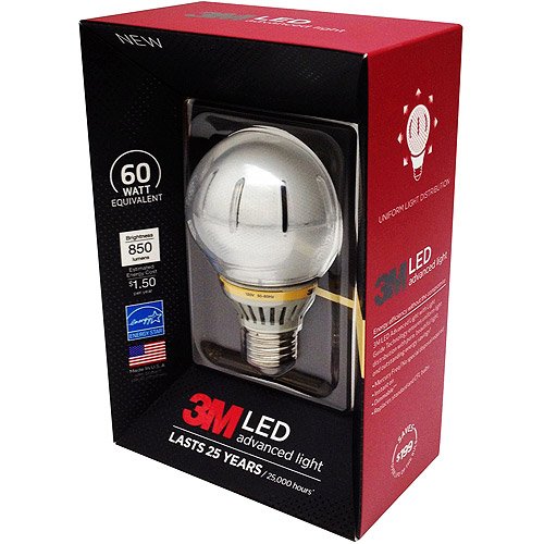 3M Advanced 60-Watt Soft White LED Light Bulb - Shop Light bulbs at H-E-B