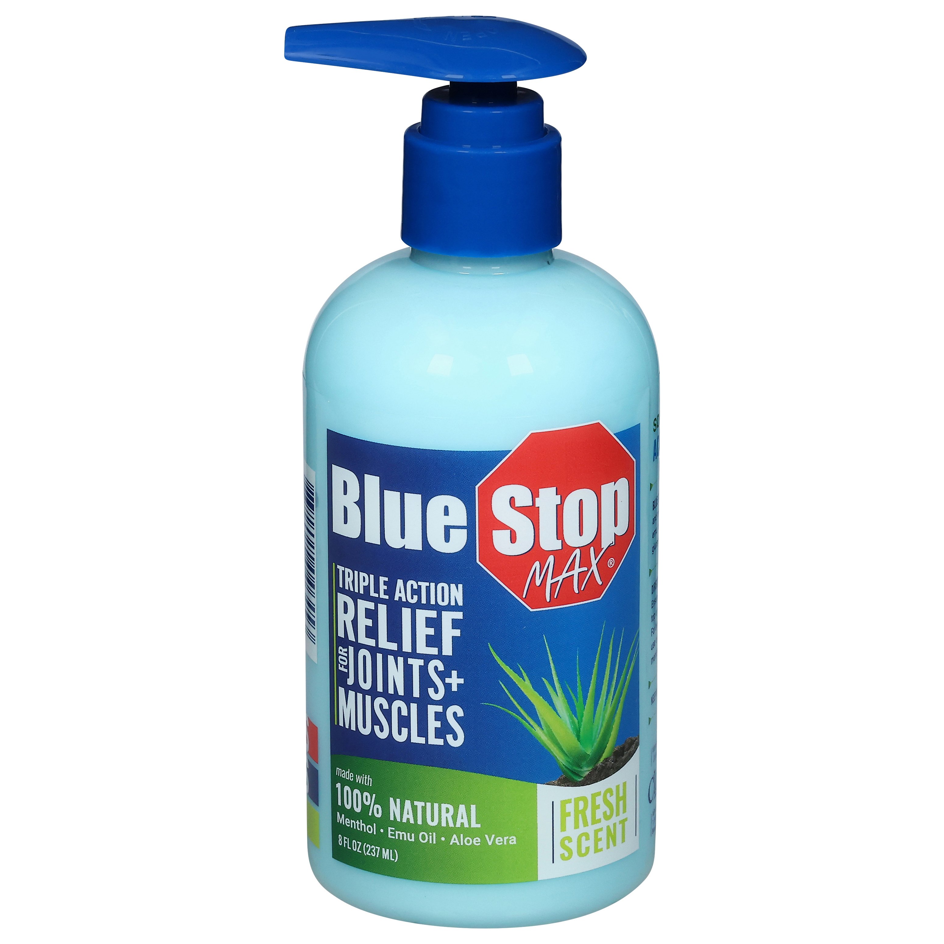 Blue Stop Max Natural Joint & Muscle Relief Massage Gel - Shop Muscle ...