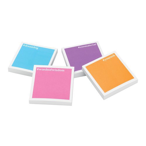 Post-it Printed Sticky Notes Assorted Colors - Shop Sticky notes ...