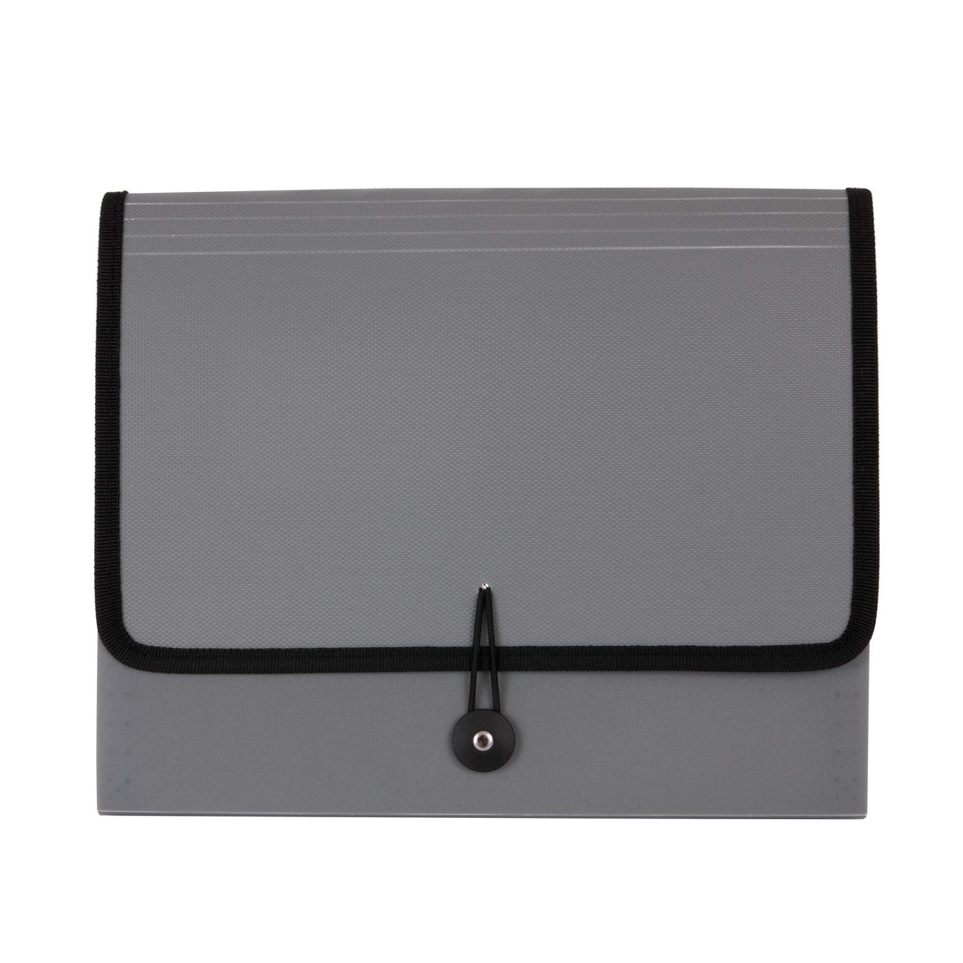 Doc It 7 Pocket Expanding File Folder - Gray - Shop Folders at H-E-B