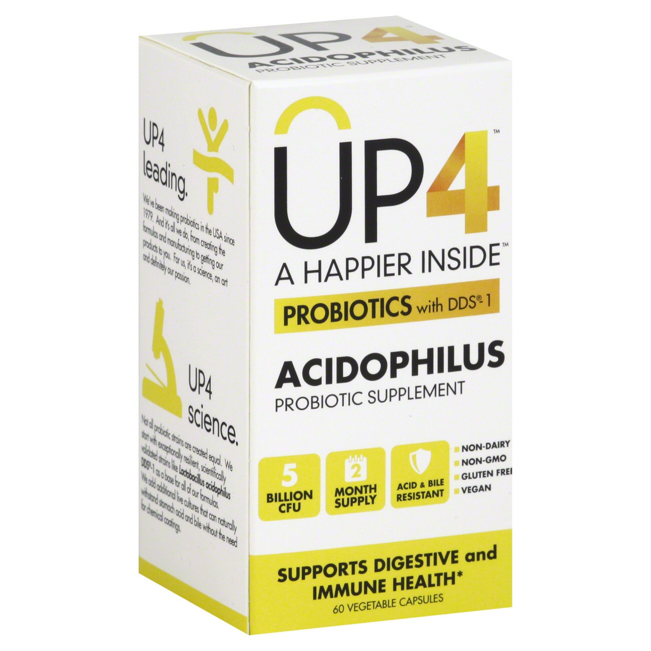 UP4 Probiotic Acidophilus Supplement - Shop Diet & fitness at H-E-B