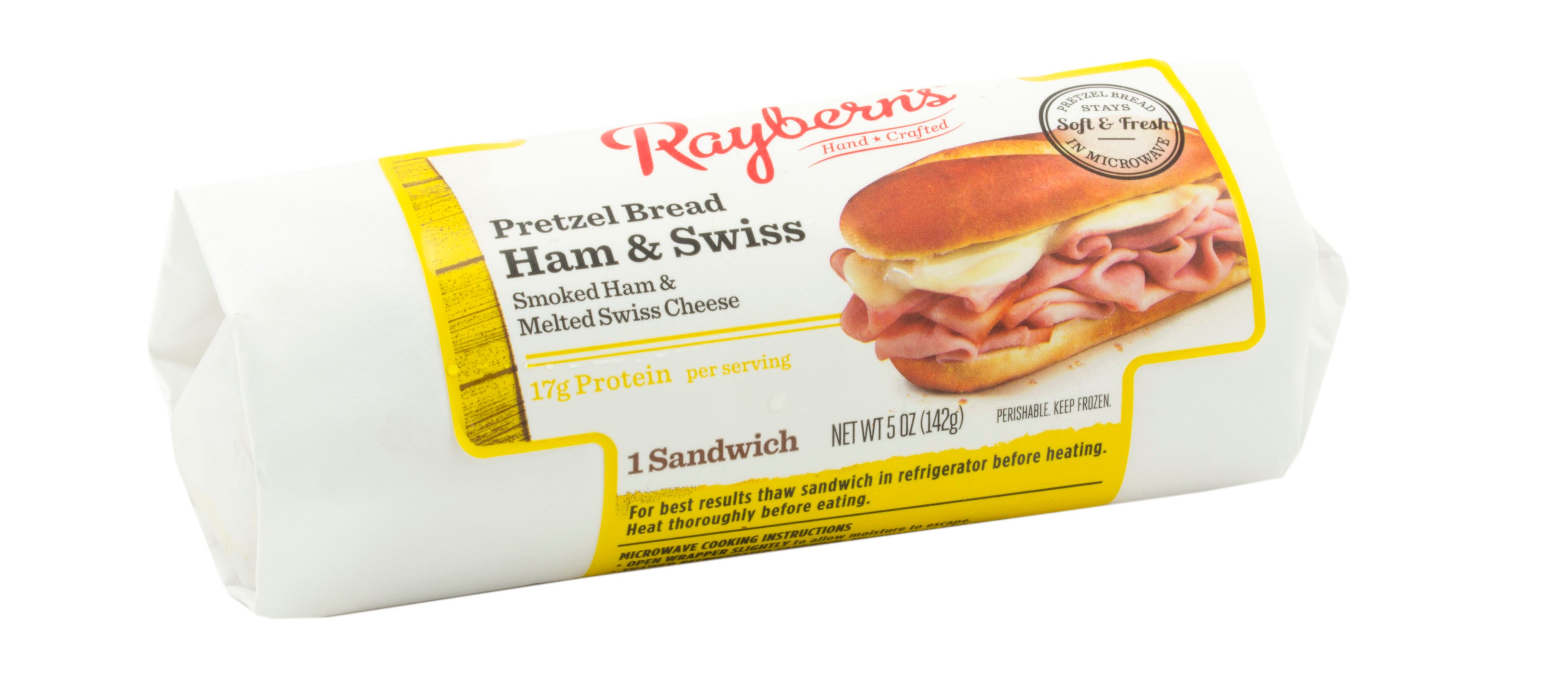 Raybern's Ham and Swiss on Pretzel Bread - Shop Meals & Sides at H-E-B