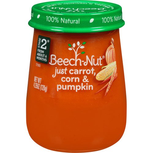 Beech-Nut Stage 2 Just Carrot, Corn & Pumpkin - Shop Food & Formula at ...