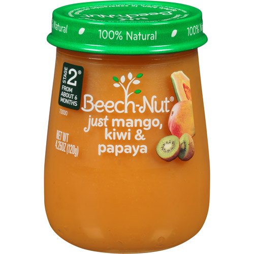 Beech-Nut Stage 2 Just Mango, Kiwi & Papaya - Shop Food & Formula at H-E-B