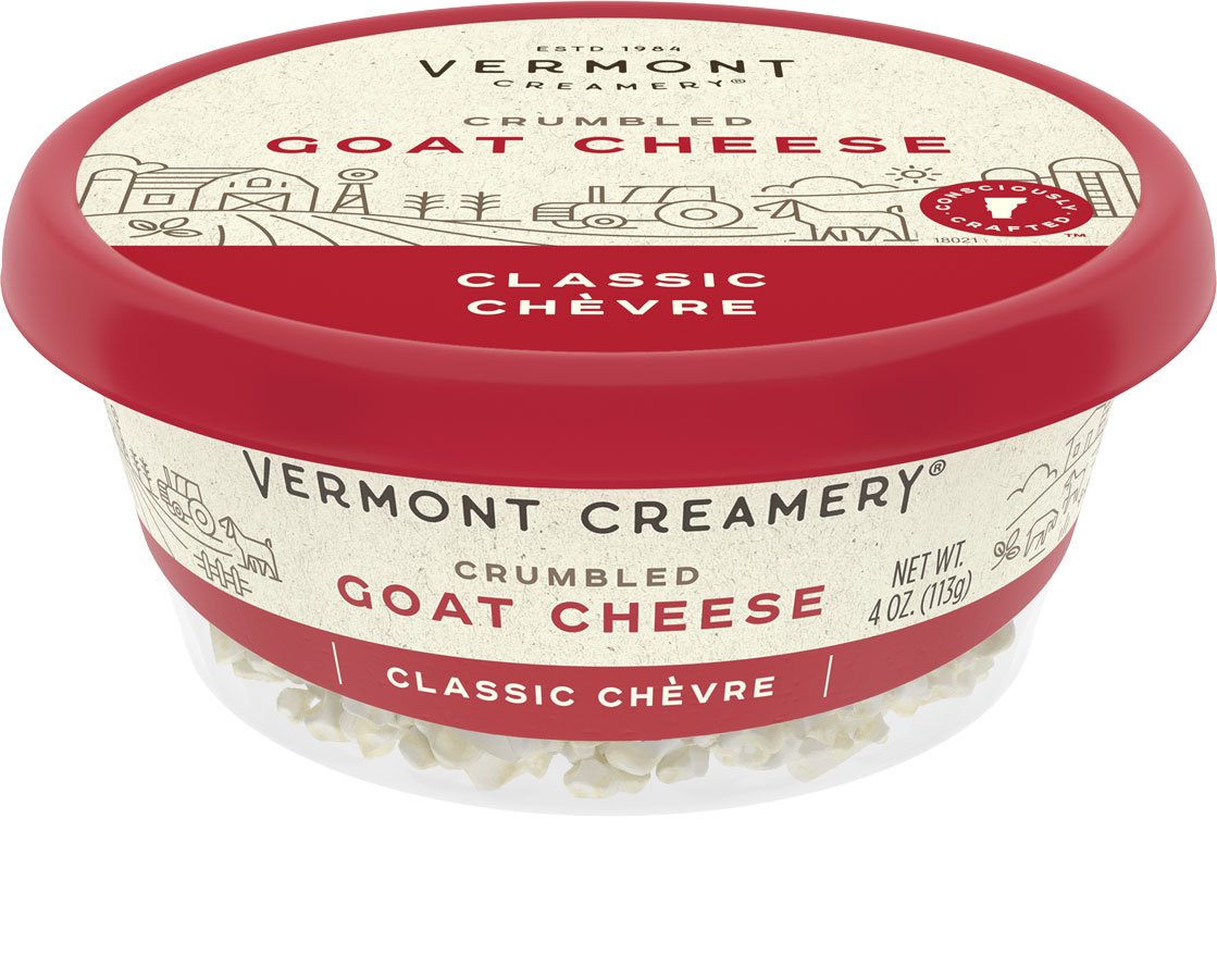 Vermont Creamery Crumbled Goat Cheese - Shop Cheese at H-E-B