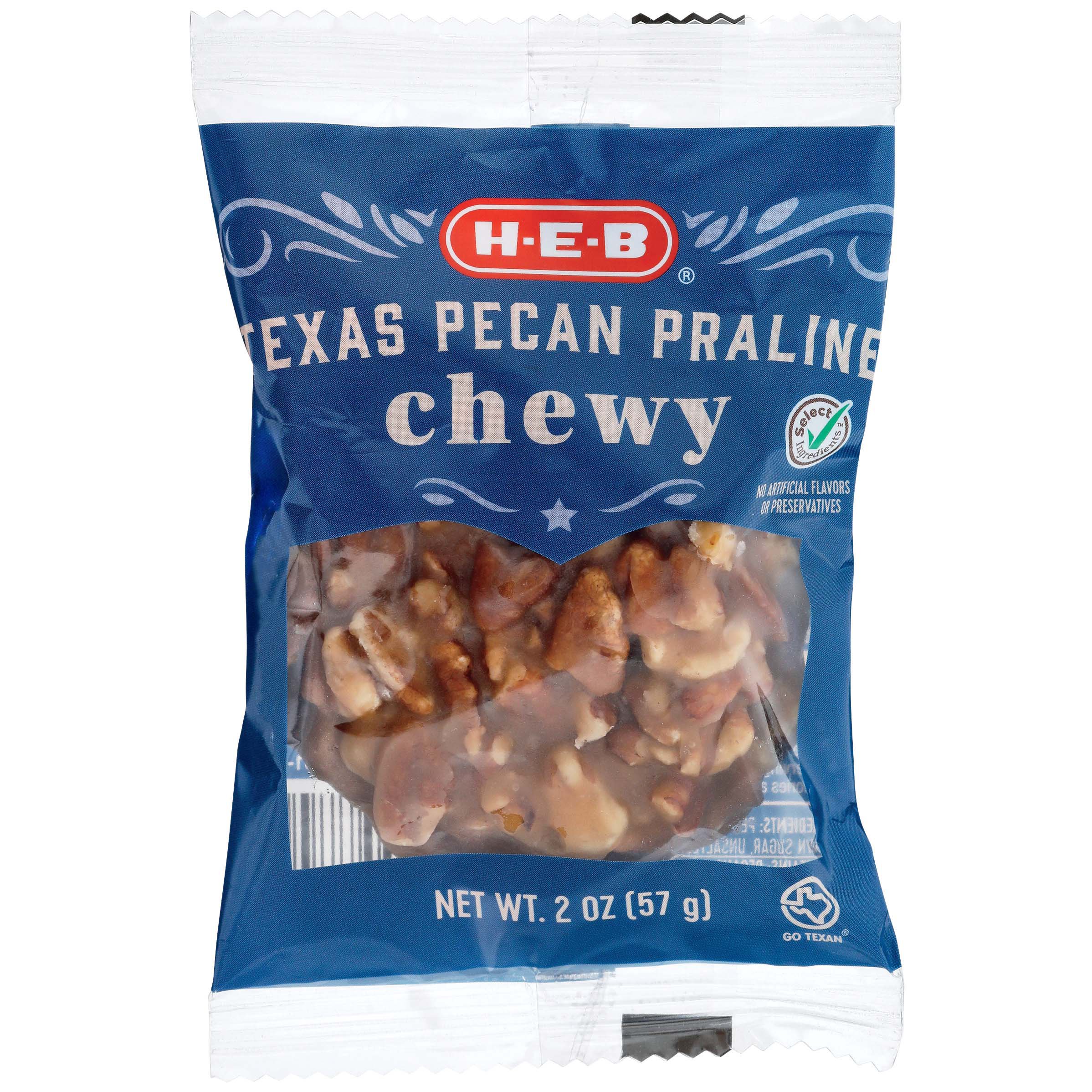 H-E-B Chewy Texas Pecan Praline - Shop Candy at H-E-B