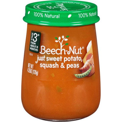 Beech-Nut Stage 3 Just Sweet Potato, Squash & Peas - Shop Food ...