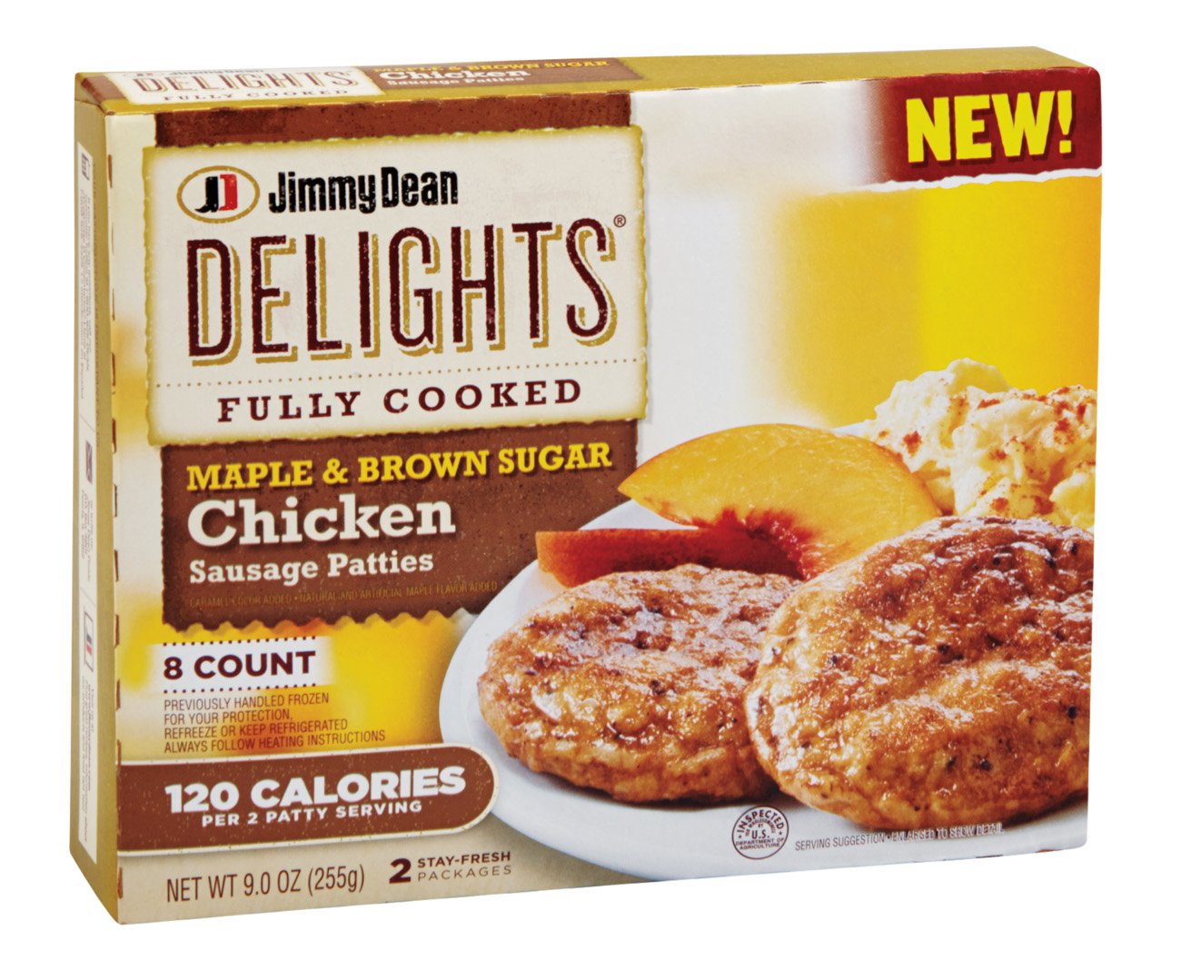 Jimmy Dean Delights Fully Cook Maple Brown Sugar Chicken Sausage ...