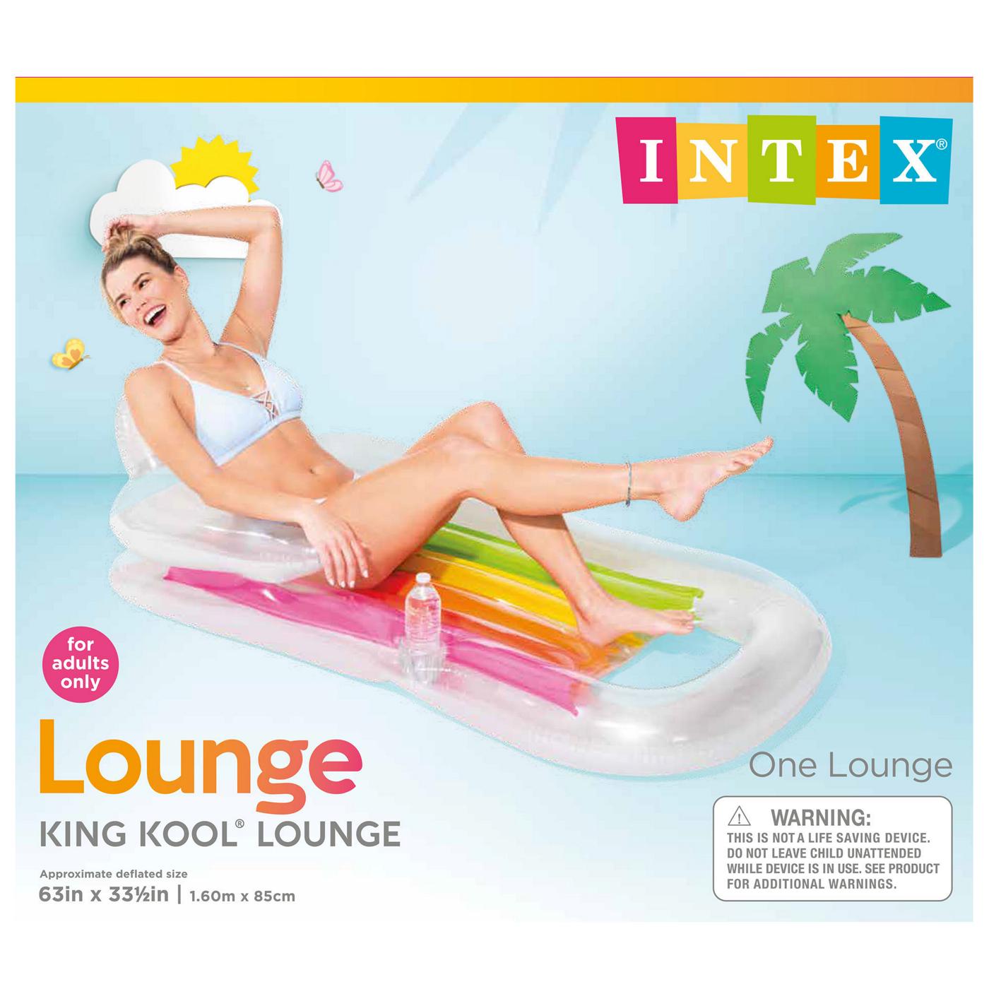 Intex King Kool Adult Pool Lounge - Assorted Colors - Shop Floats at H-E-B