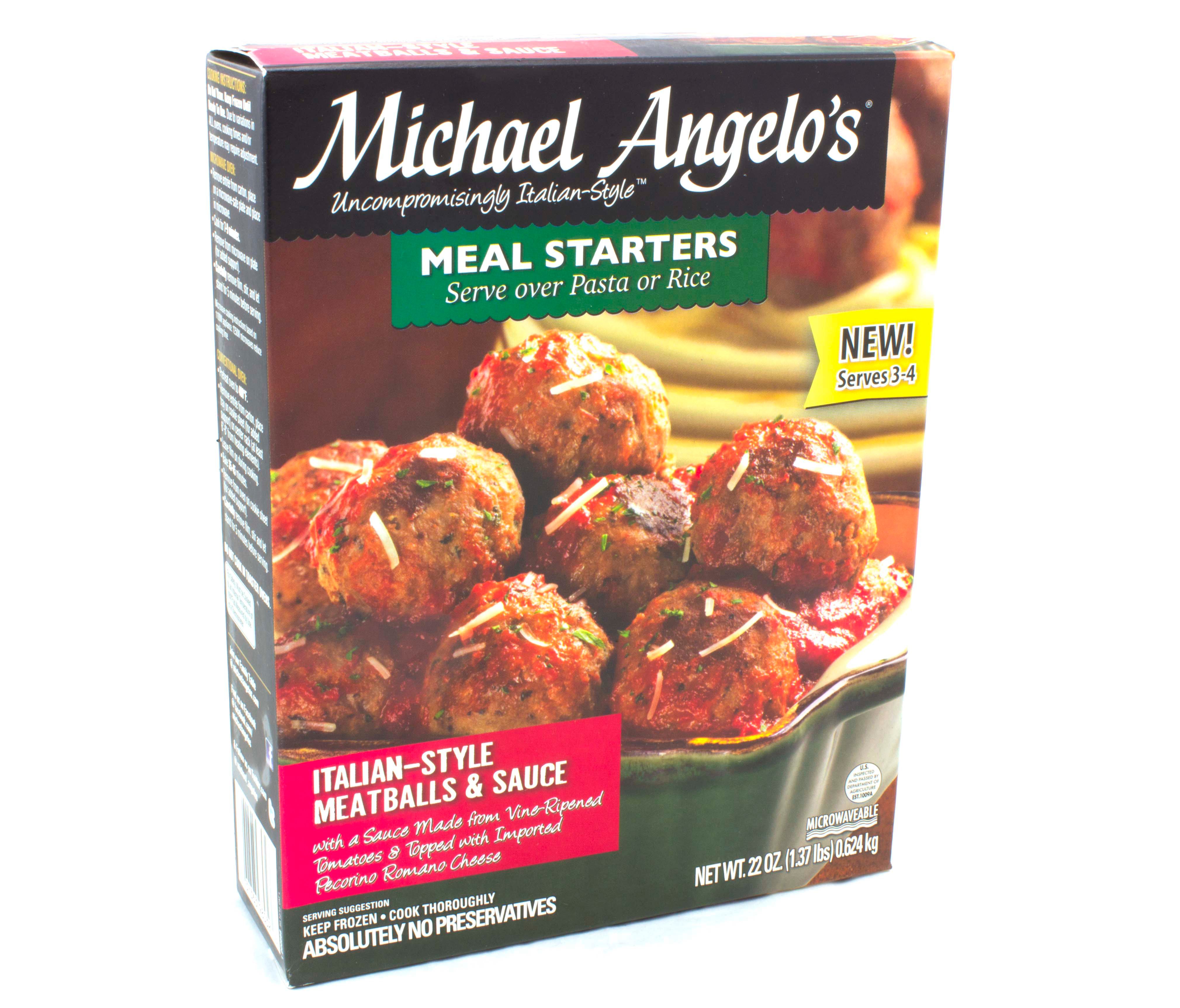 Michael Angelo's Italian-style Meatballs & Sauce - Shop Entrees & Sides ...