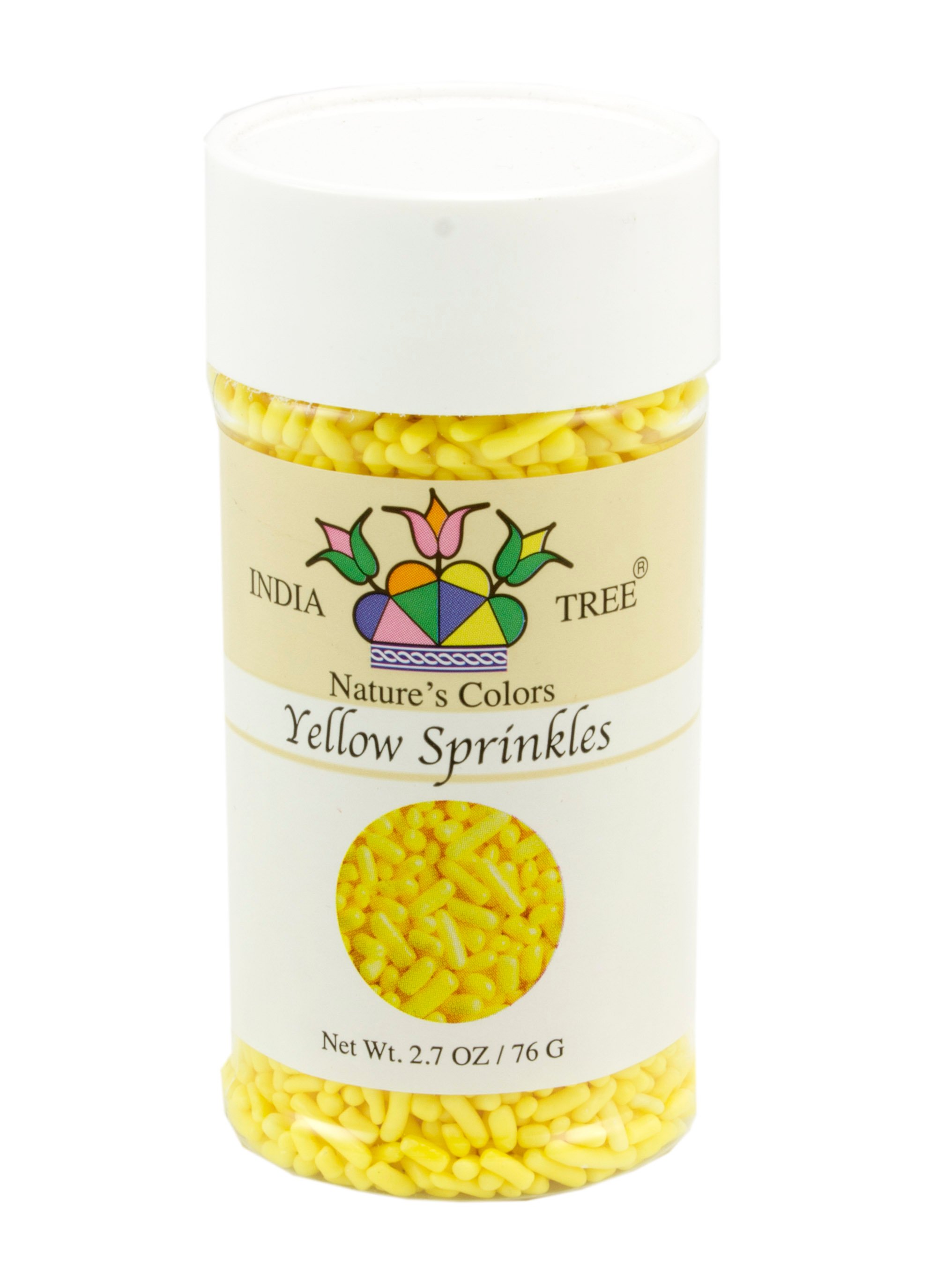 India Tree Yellow Sprinkles - Shop Icing & decorations at H-E-B
