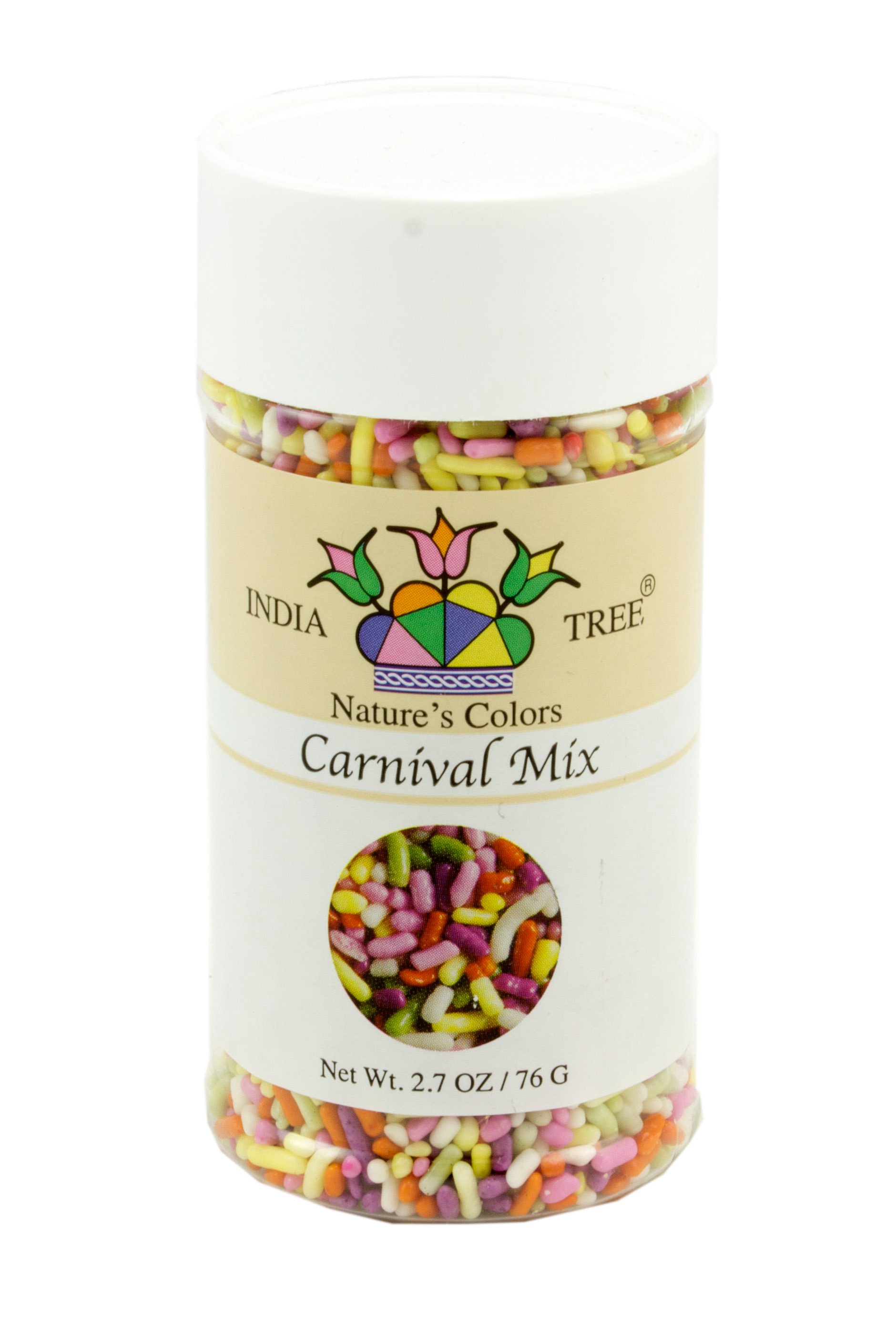 India Tree Carnival Mix Sprinkles - Shop Icing & Decorations at H-E-B