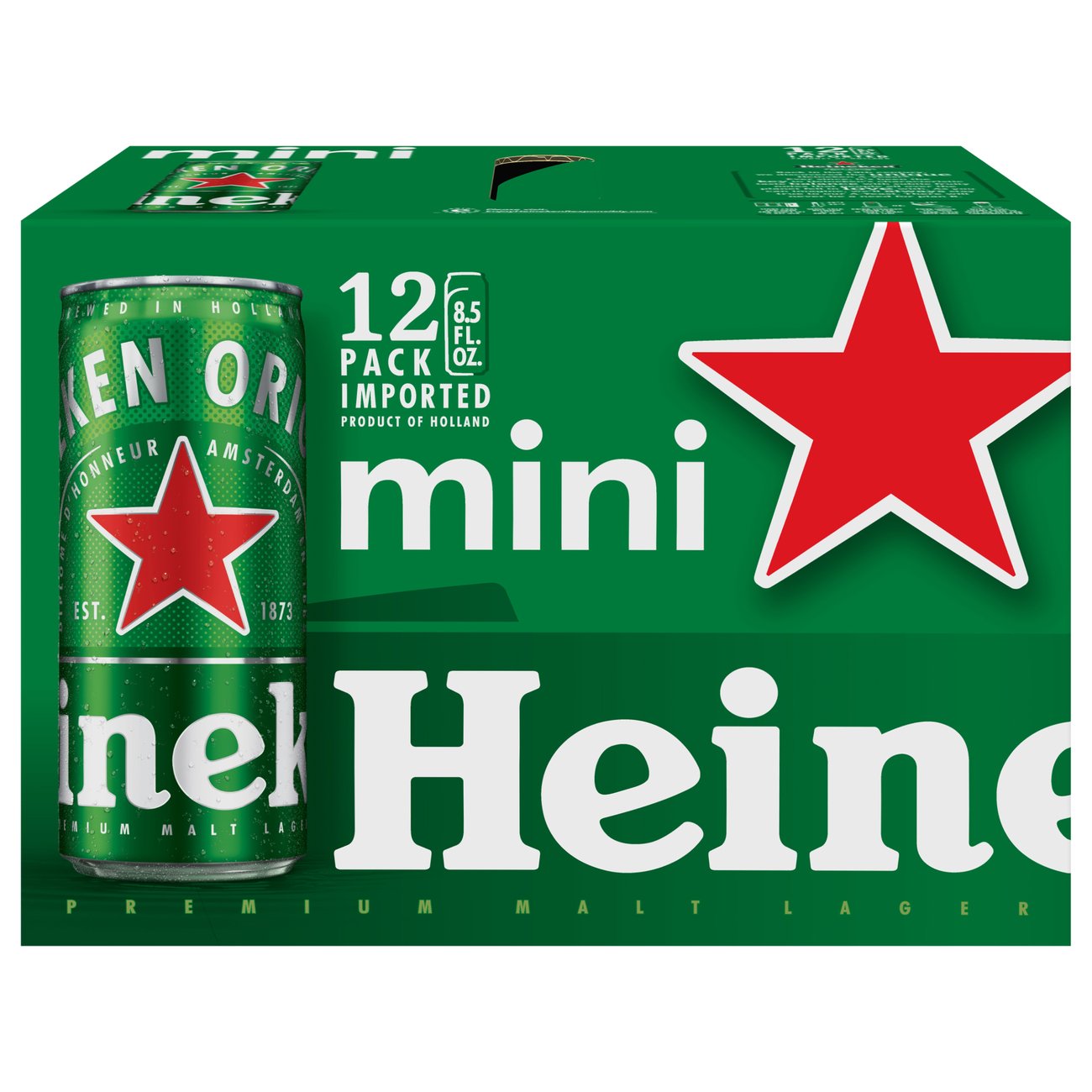 Heineken Lager Beer 12 pk Cans - Shop Beer at H-E-B