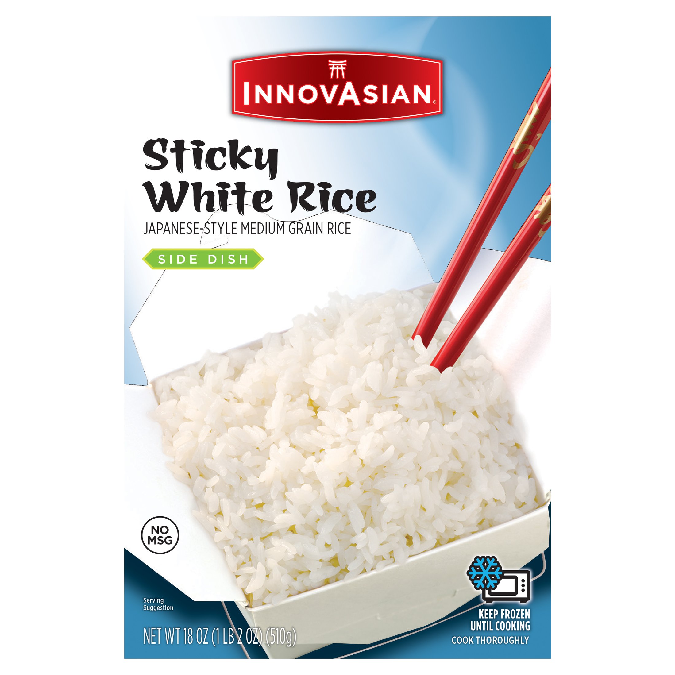 InnovAsian Frozen Sticky White Rice - Shop Entrees & sides at H-E-B