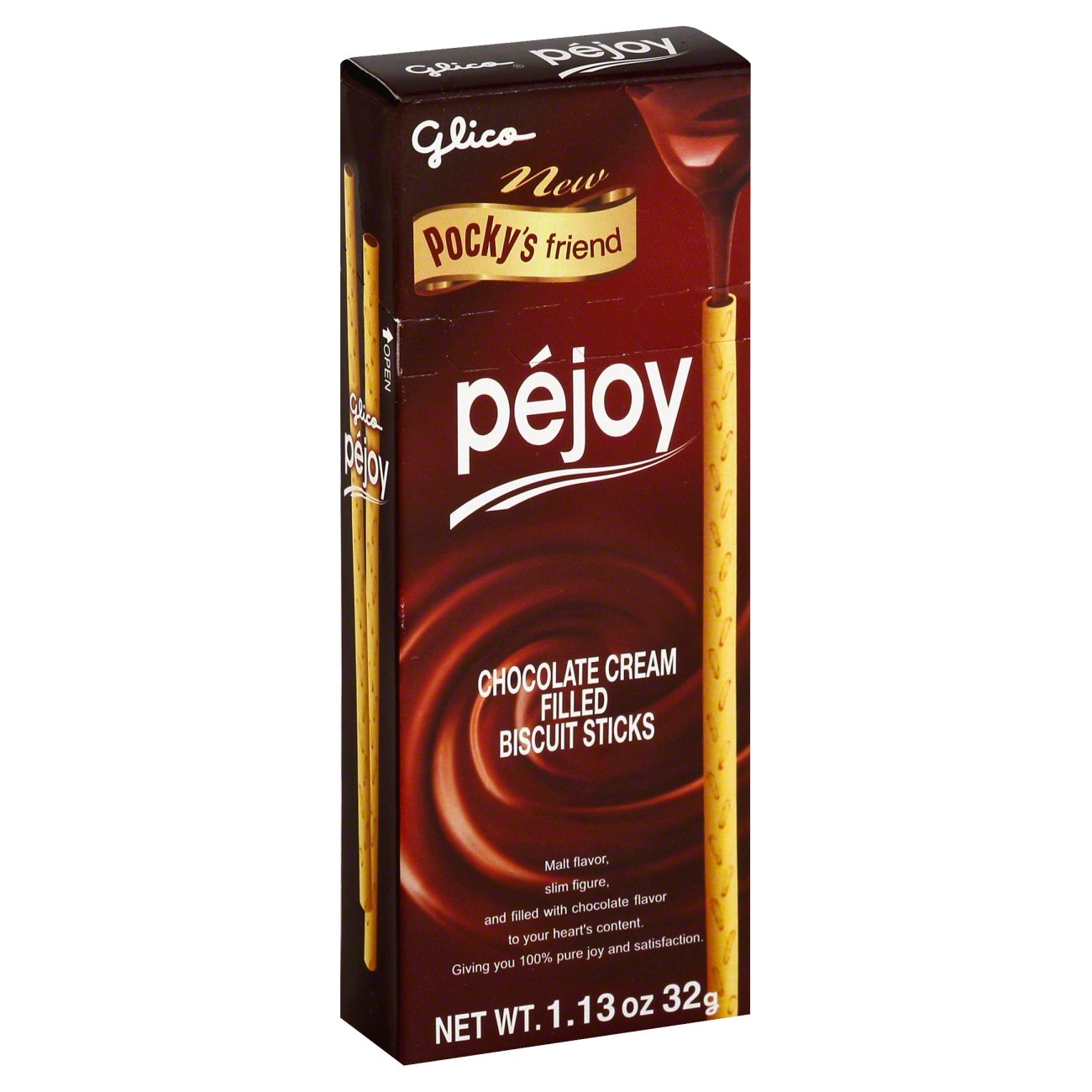 Glico Pocky Chocolate Pejoy Cream Filled Biscuit Sticks - Shop Cookies ...